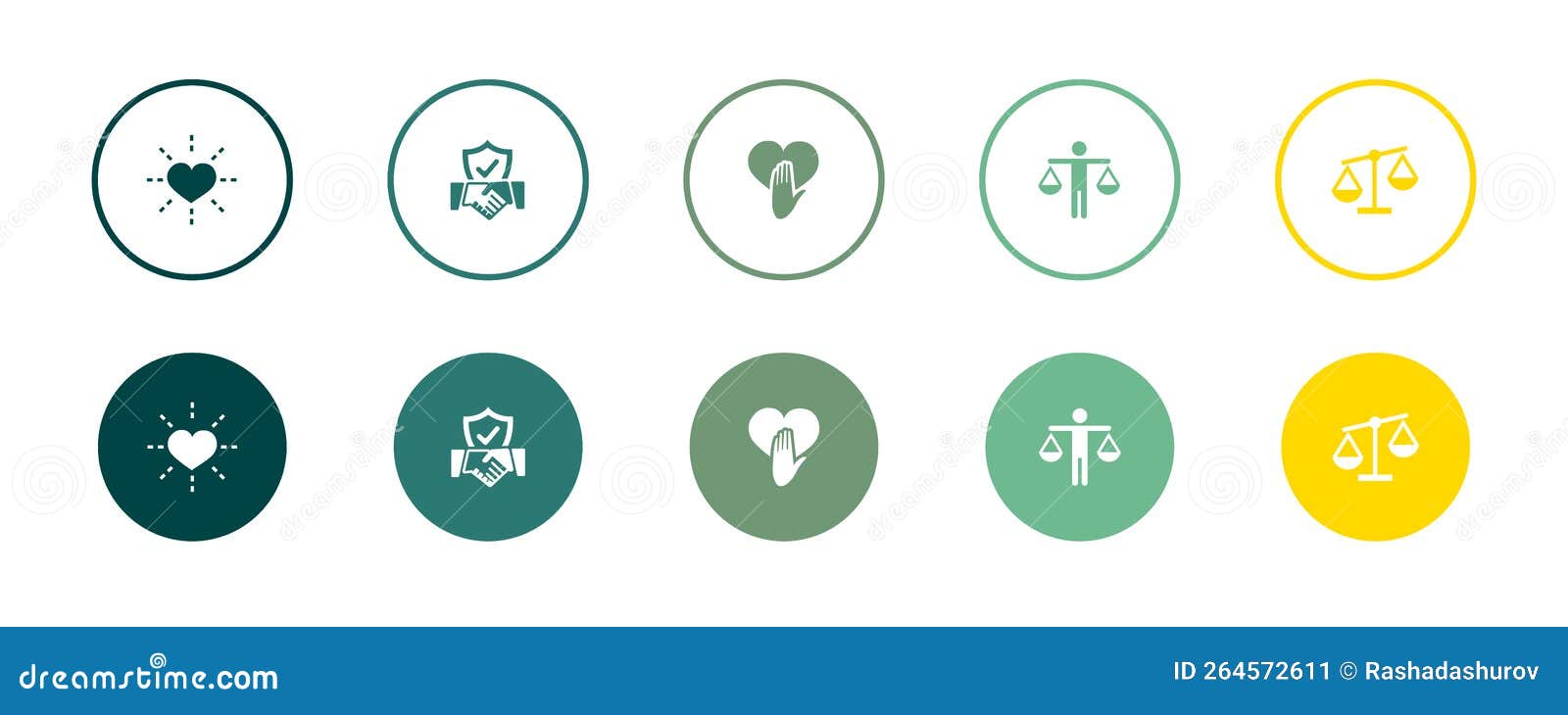 Core Values, Trust, Honesty, Ethics Stock Vector - Illustration of ...