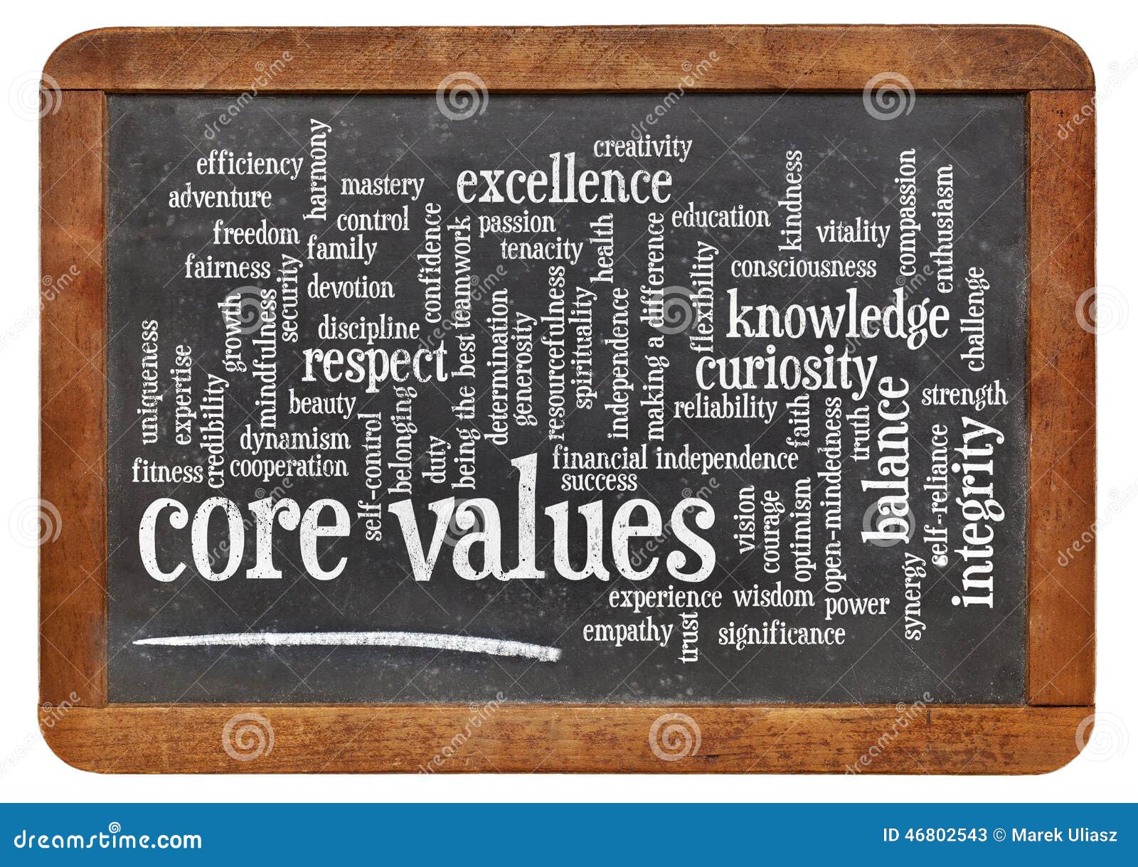 Core values word cloud stock image. Image of synergy - 46802543