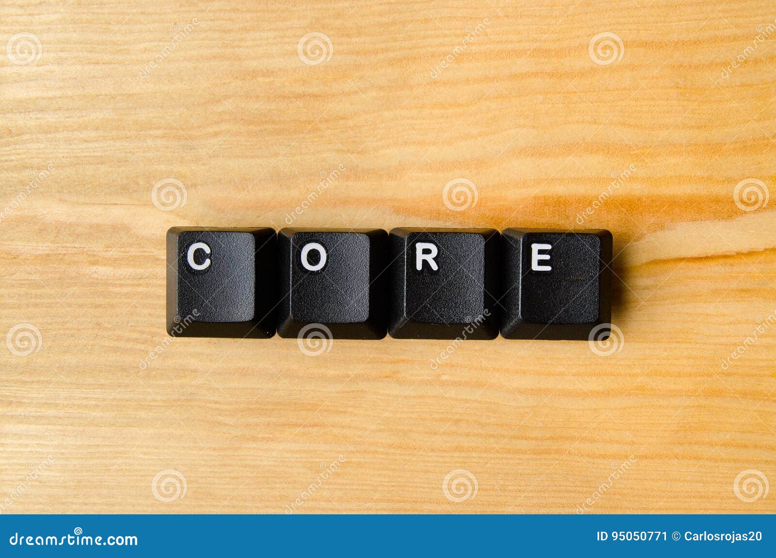 Core word stock image. Image of inspiration, keyboard - 95050771