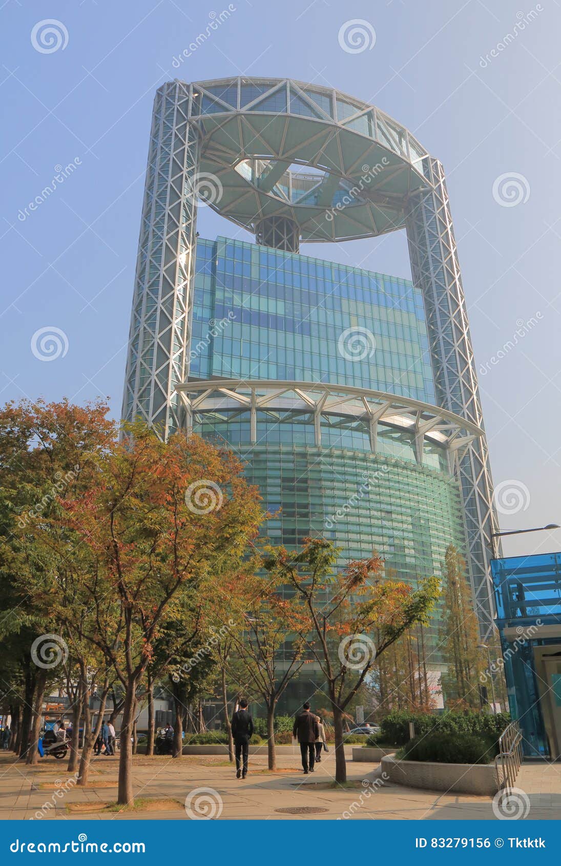 Corea Del Sur Moderna De Seul Del Edificio De Oficinas De La Arquitectura Foto editorial ...