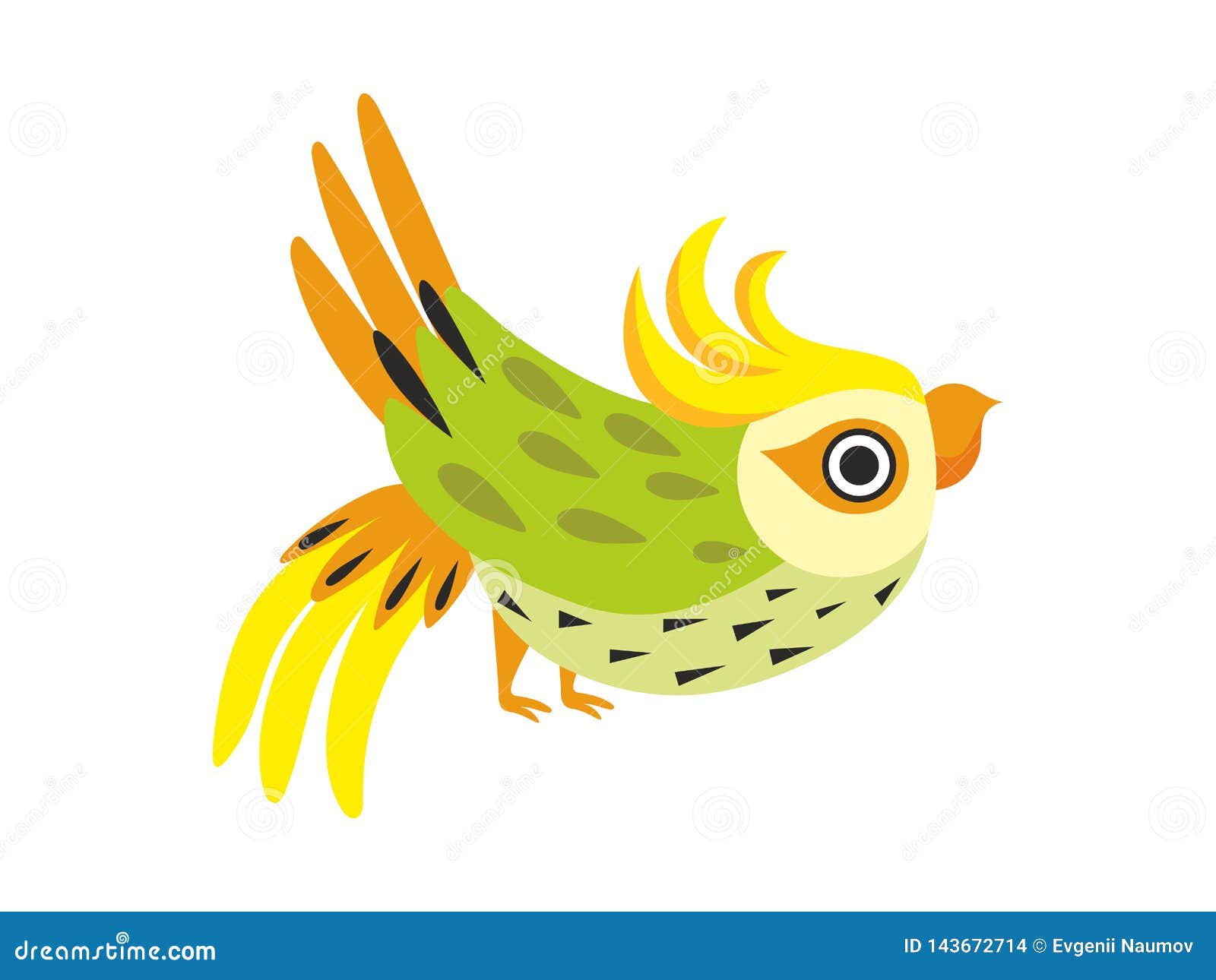 Corella Parrot Set In Grey And Yellow Colors. Cockatiel Collection In ...