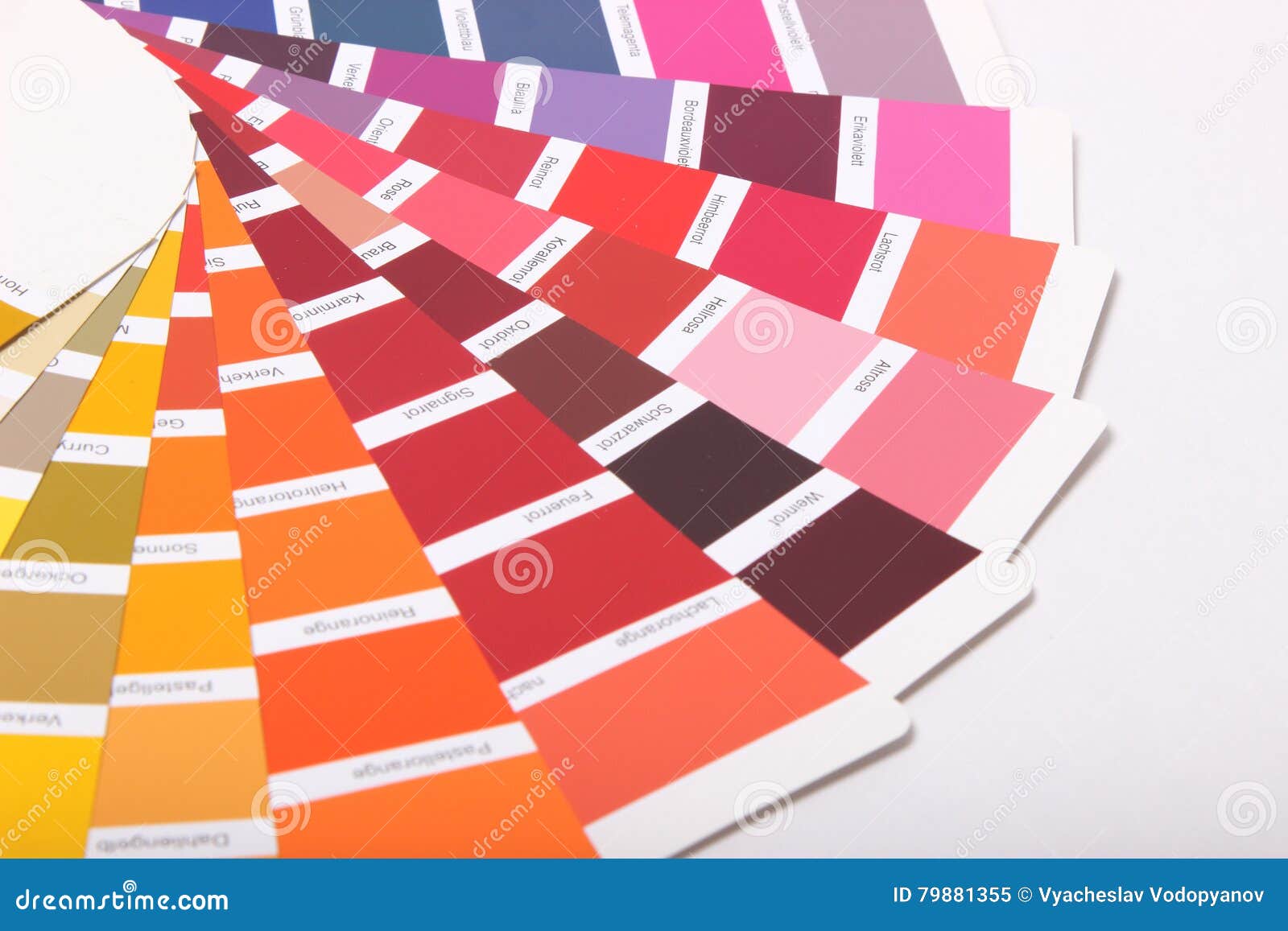 Cores De Ral No Fundo Branco Imagem de Stock - Imagem de carta, paleta ...