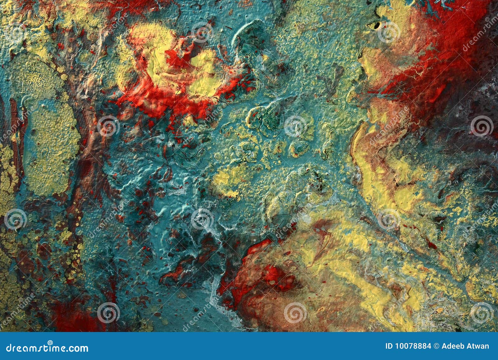 Cores misturadas foto de stock. Imagem de misturado, cores - 10078884