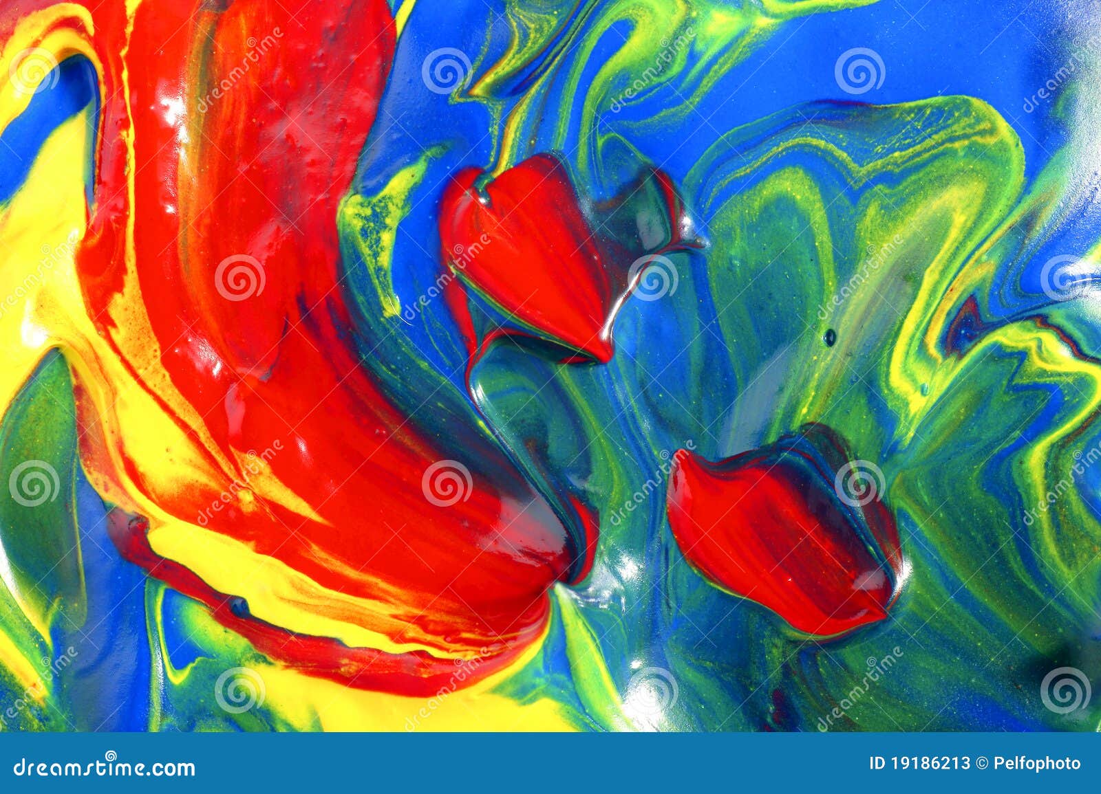 Cores misturadas imagem de stock. Imagem de abstractly - 19186213