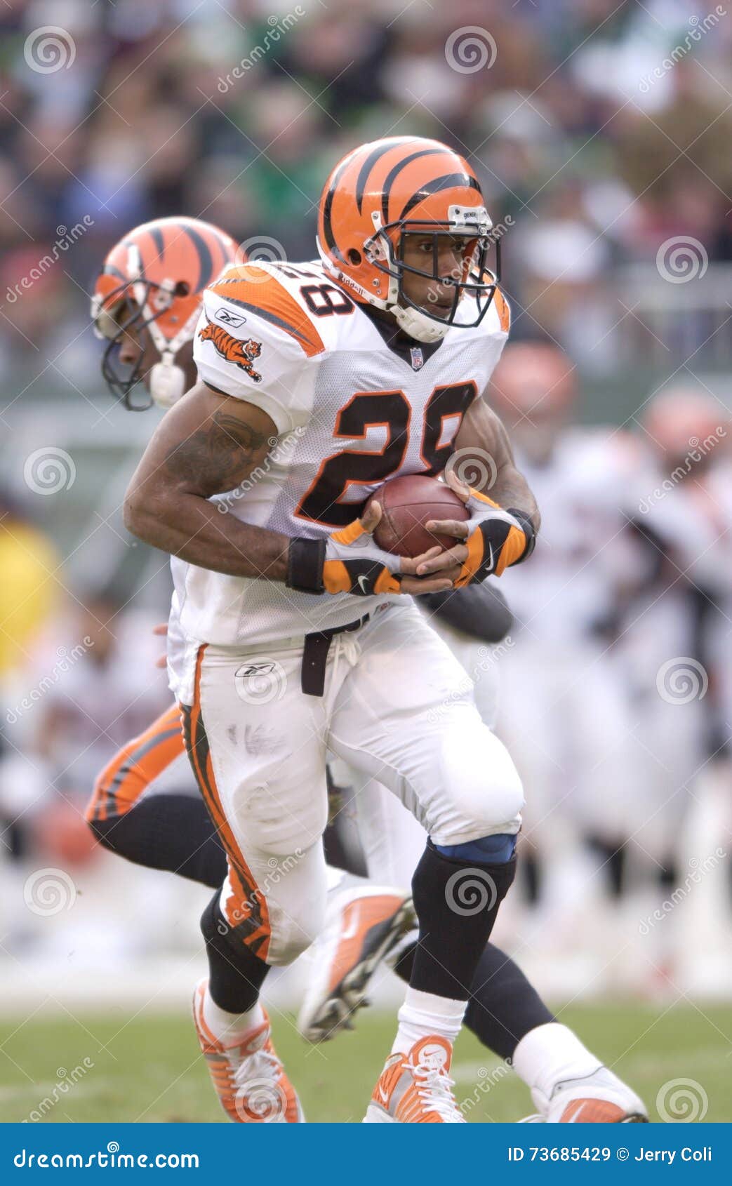 Corey Dillon imagem de stock editorial. Imagem de cincinnati - 73685429