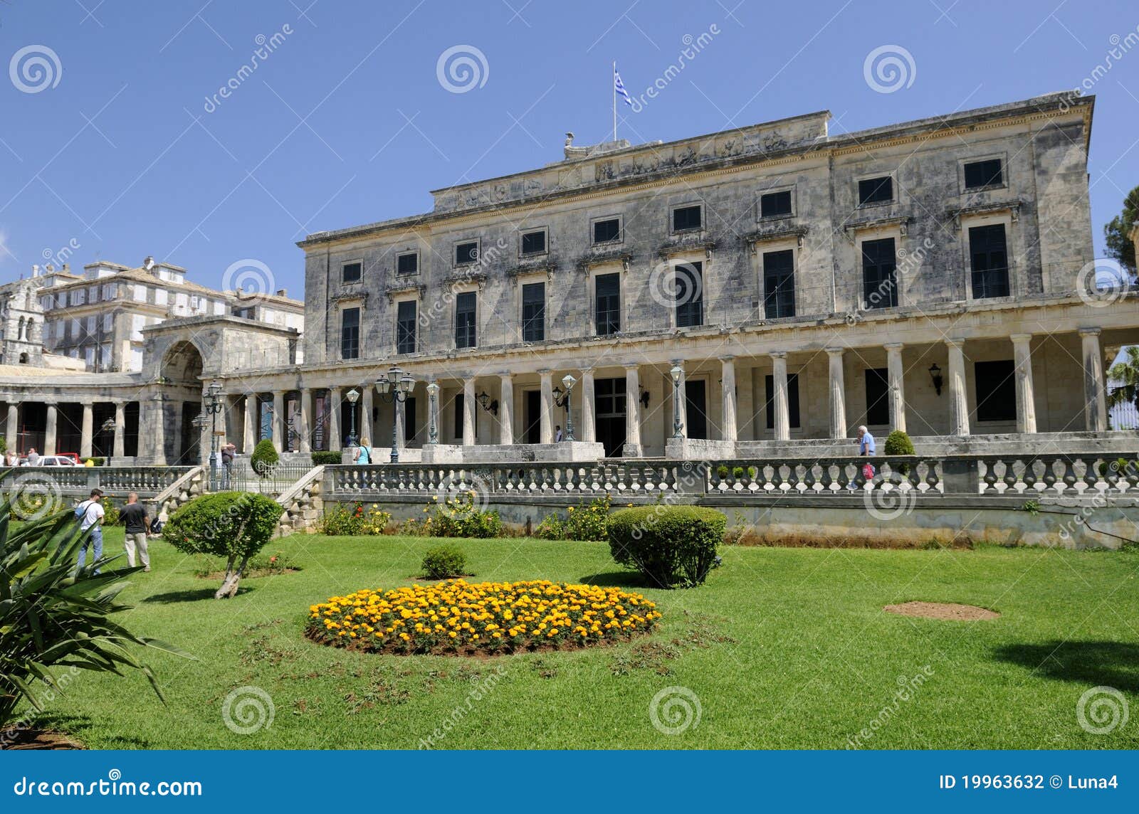 Corfu, asian art museum editorial photography. Image of townscape ...