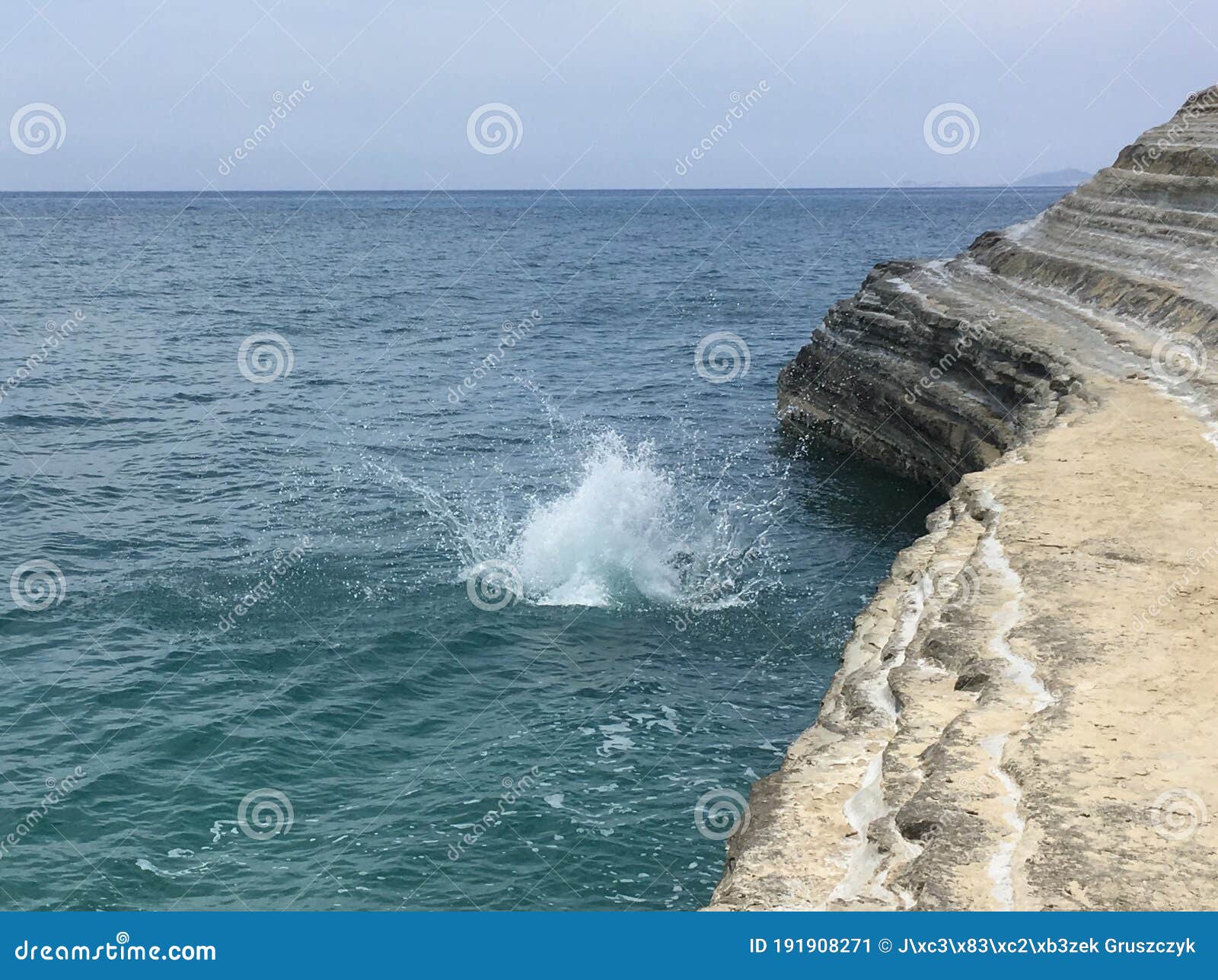 Corfu Delights with Its Beautiful Nature Stock Image - Image of island ...