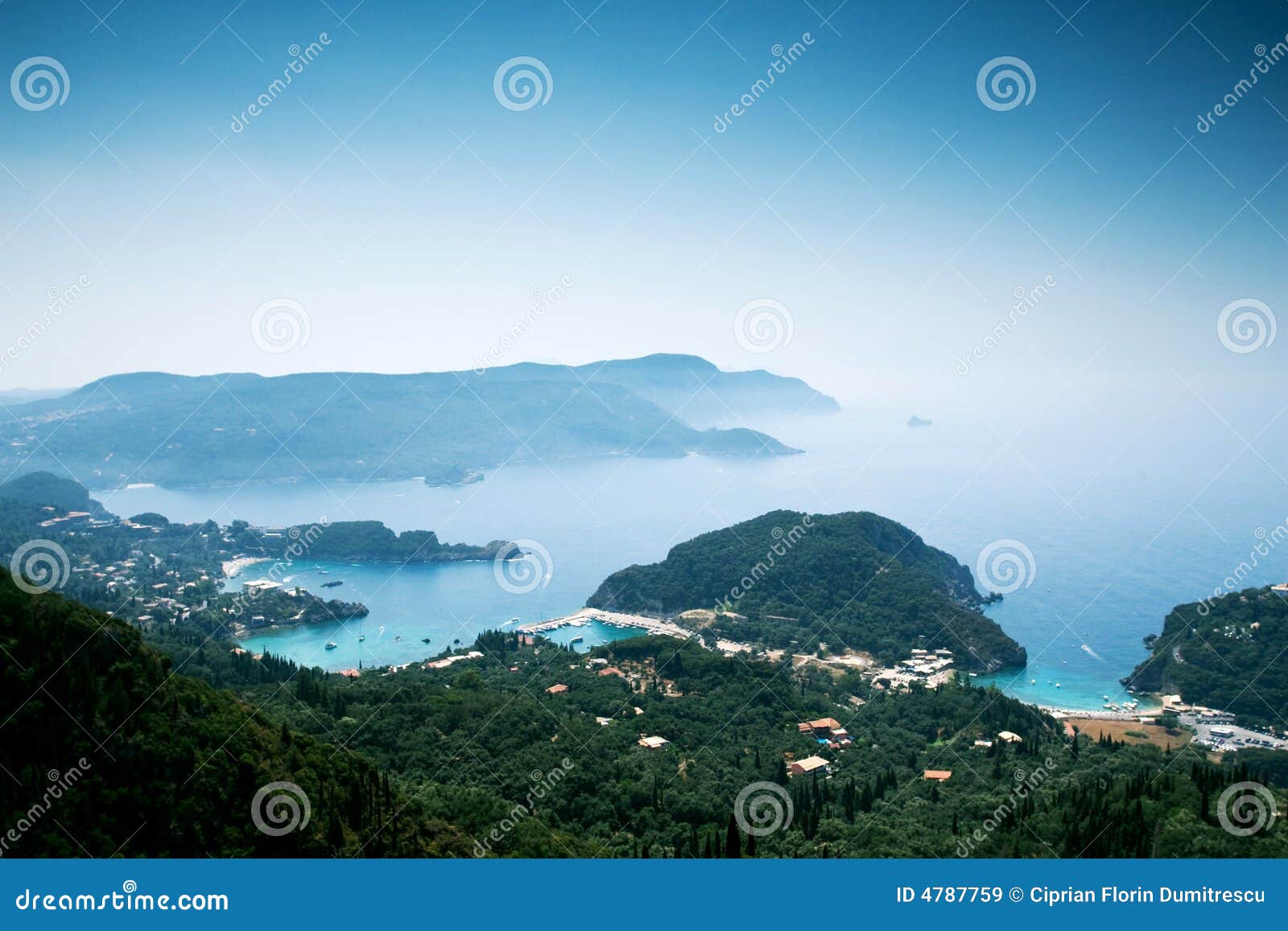 Corfu shore stock image. Image of landscape, corfu, outdoor - 4787759