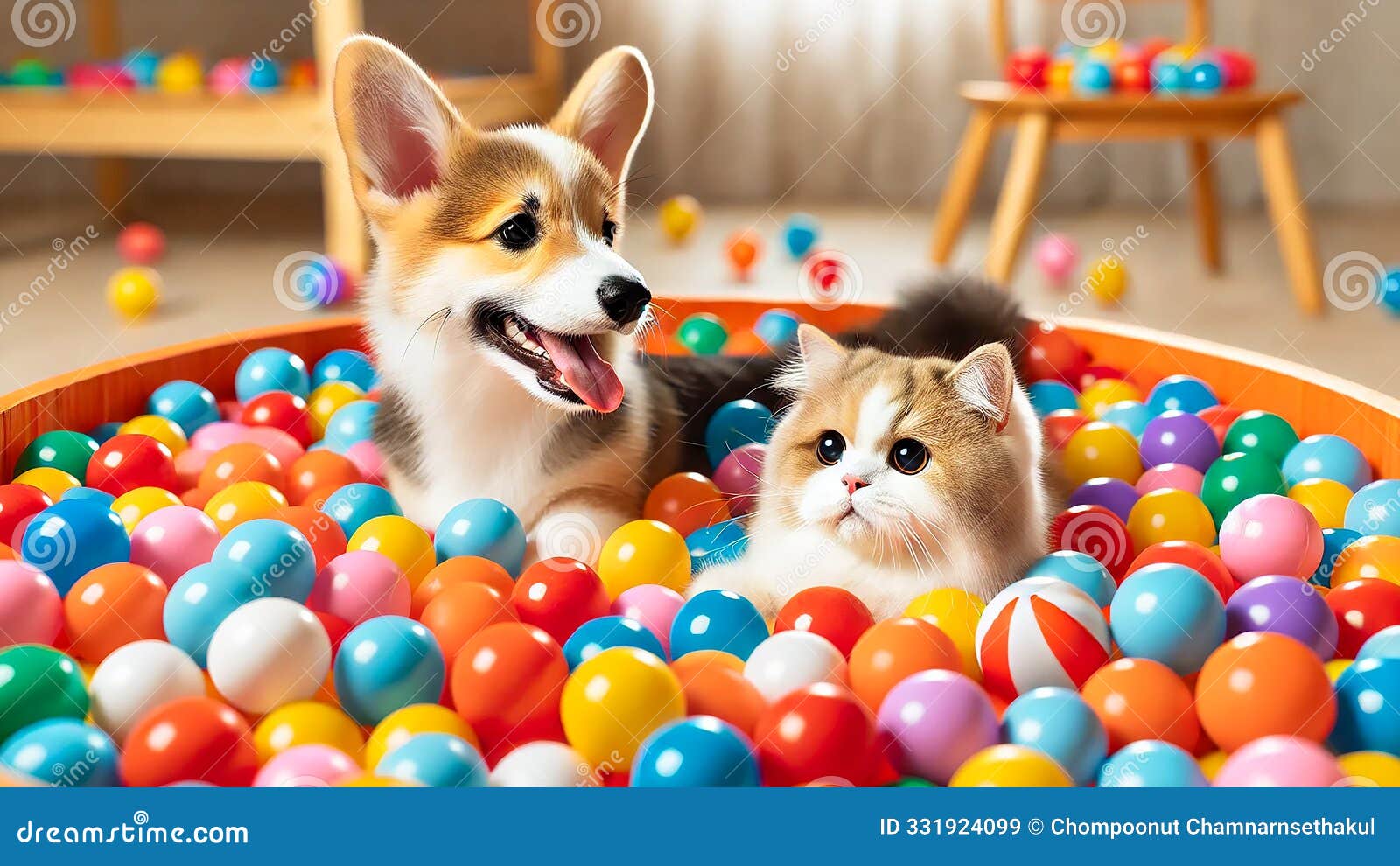 Small Ball Pattern Pallet -four Patterns In Different Background Colors ...