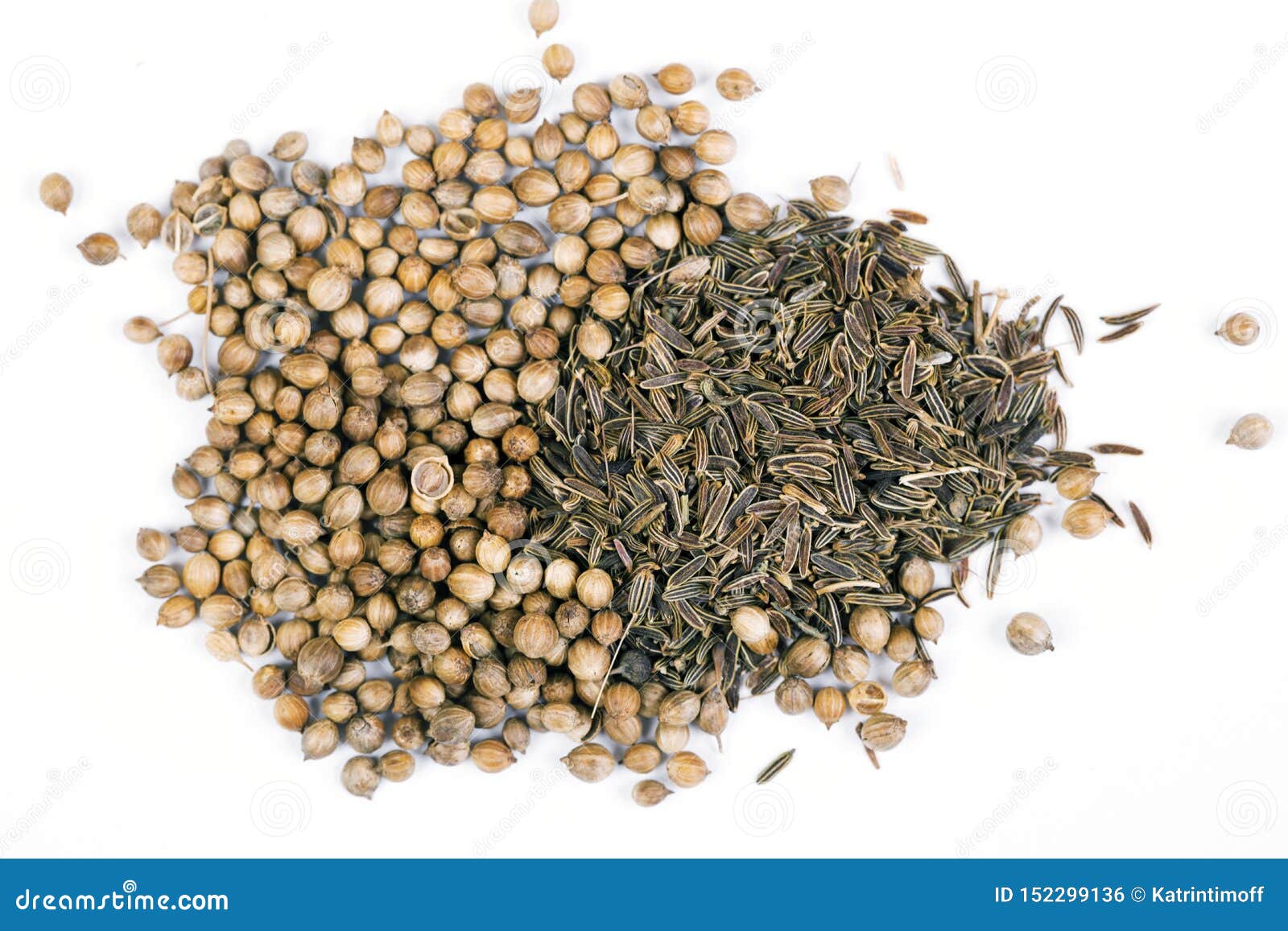 Coriander and cumin stock photo. Image of indian, ayurveda - 152299136