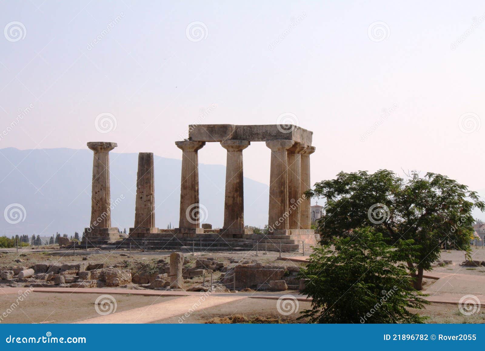Corinth stock photo. Image of church, argolida, corinth - 21896782