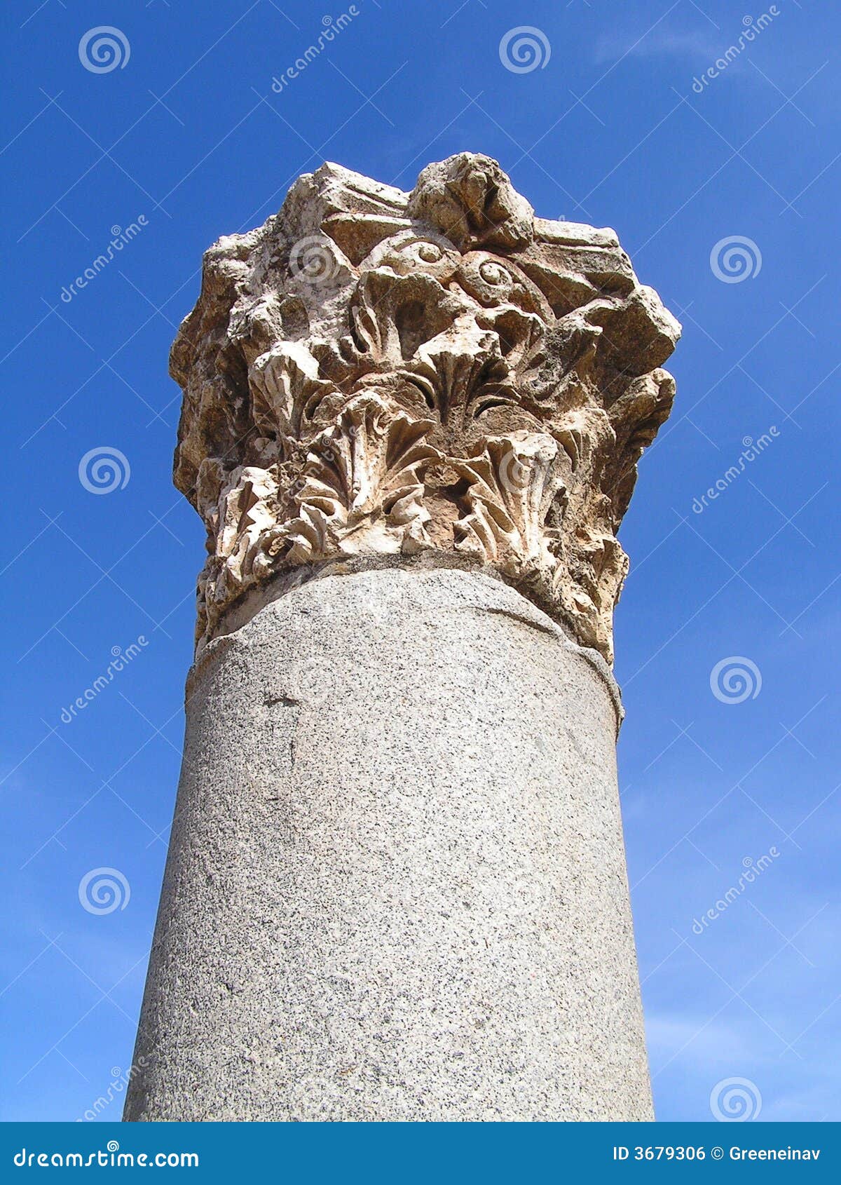 Corinthian column 2 stock photo. Image of history, ancient - 3679306