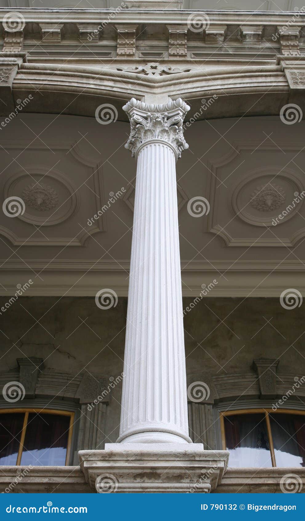 Corinthian column stock photo. Image of greek, pillar, building - 790132