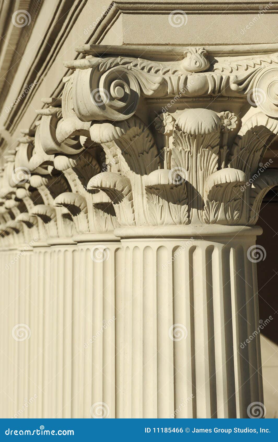 Corinthian Columns stock photo. Image of establishment - 11185466