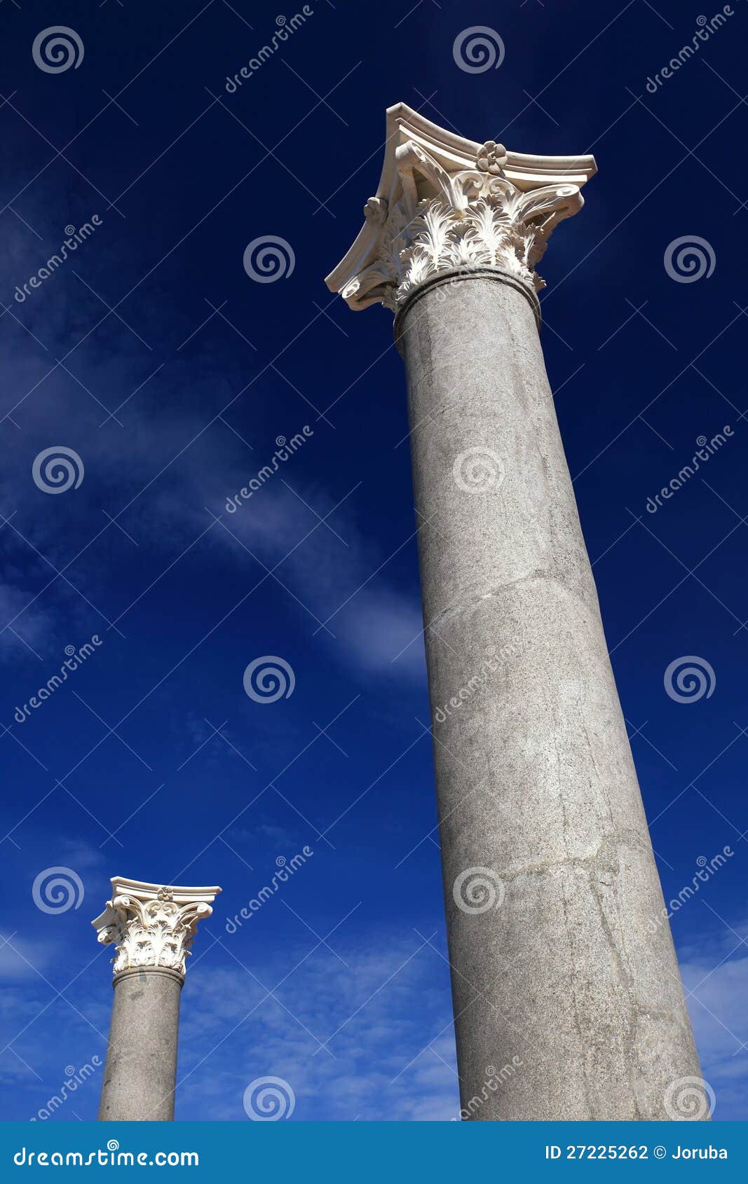 Corinthian columns stock photo. Image of greece, hellas - 27225262
