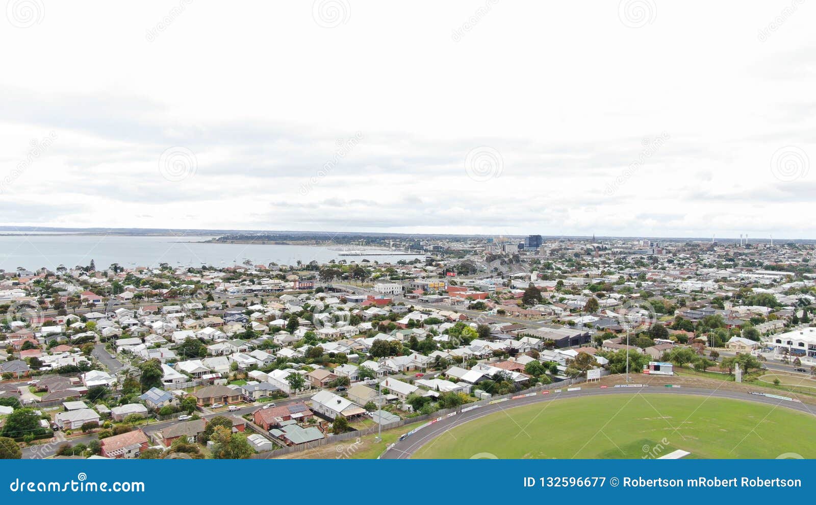 Corio Bay, Southwest Corner of Australia S Port Phillip Editorial ...