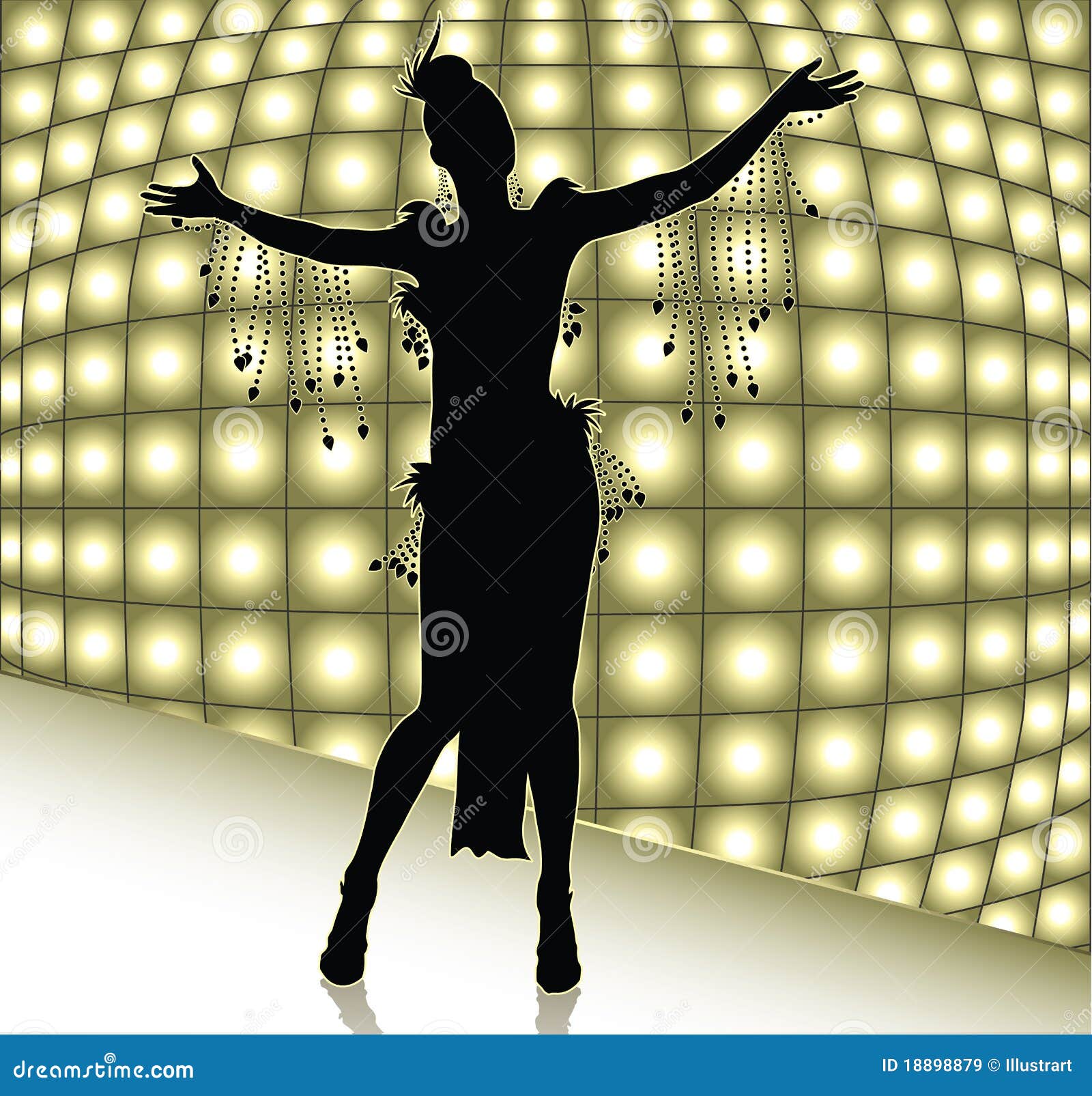 Corista ilustración del vector. Ilustración de turco - 18898879