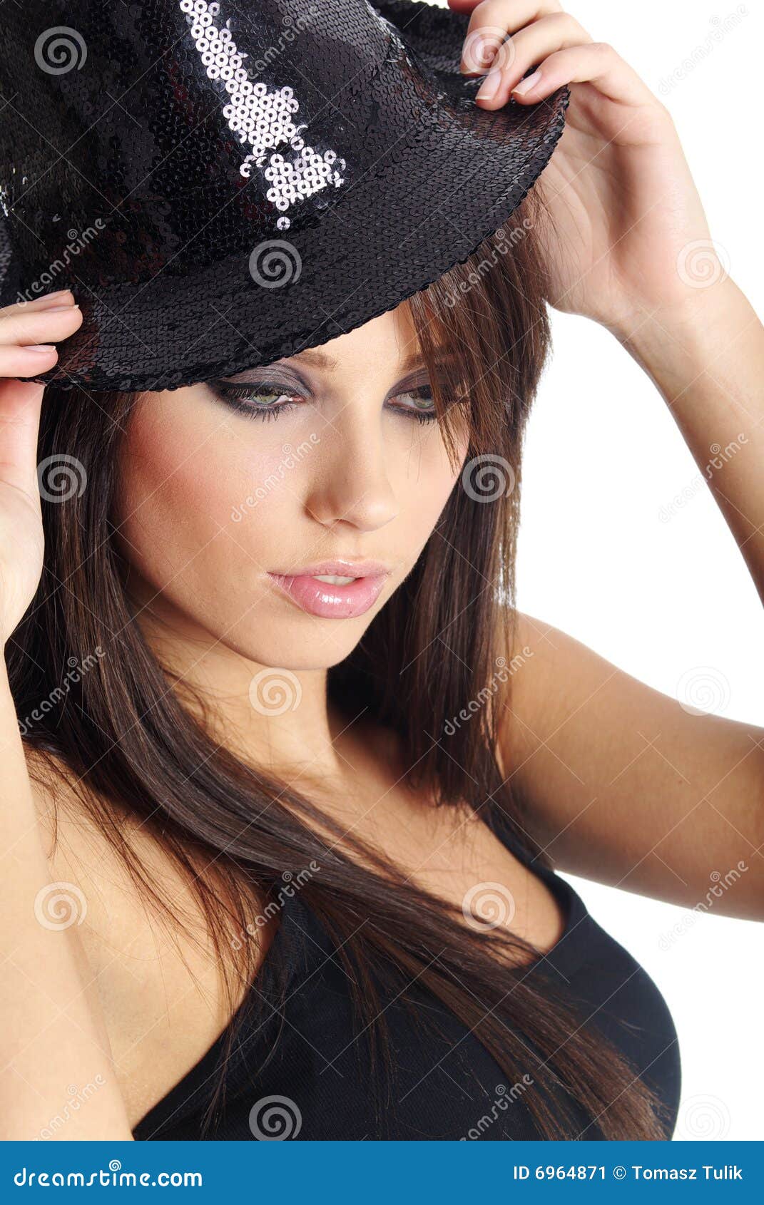 Corista atractivo imagen de archivo. Imagen de muchacha - 6964871