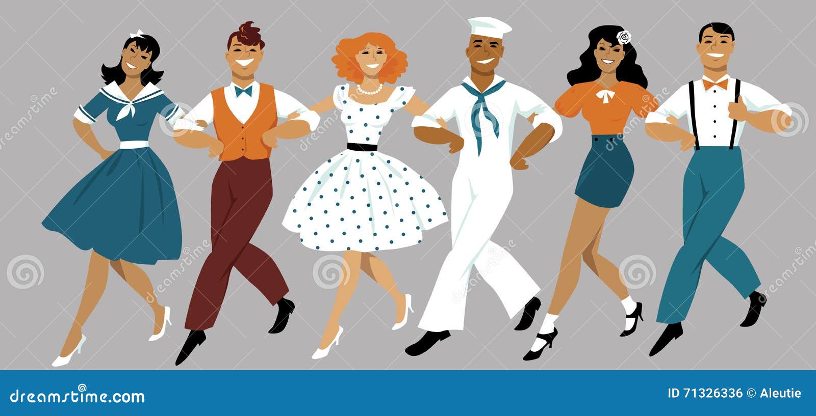 Coristas ilustración del vector. Ilustración de hollywood - 71326336