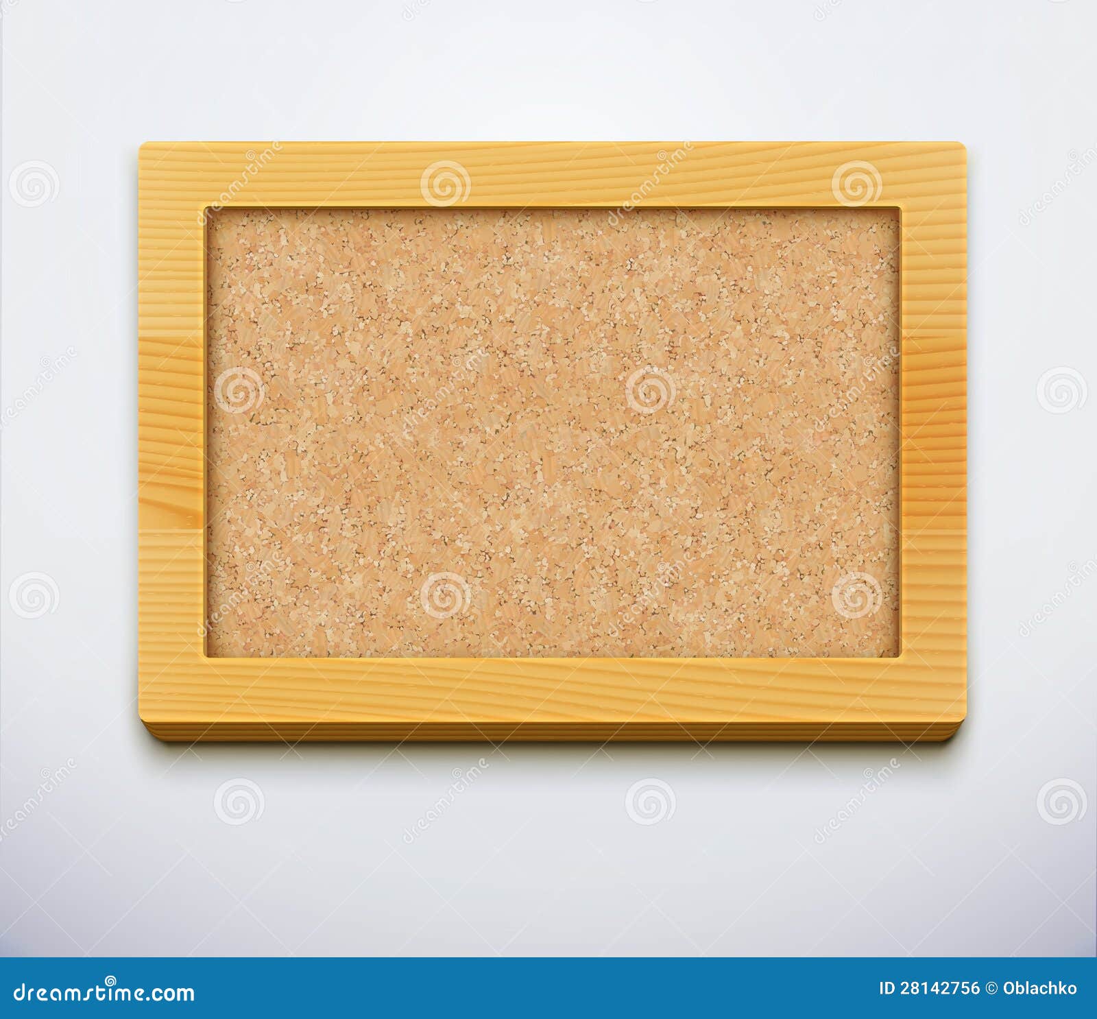 Cork board stock vector. Illustration of advertisement - 28142756