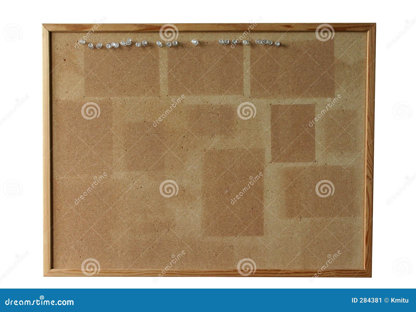 Cork board - isolated stock illustration. Illustration of frame - 284381