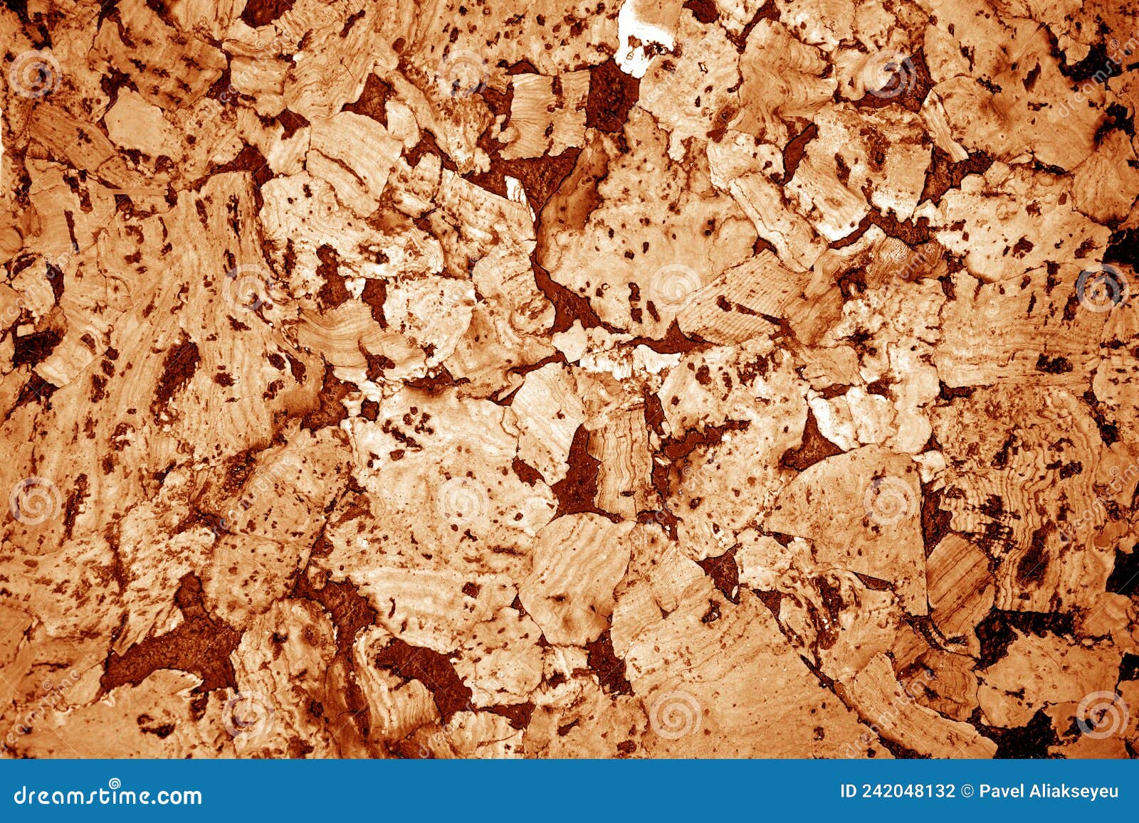 Cork Board Texture in Orange Tone Stock Photo - Image of business ...