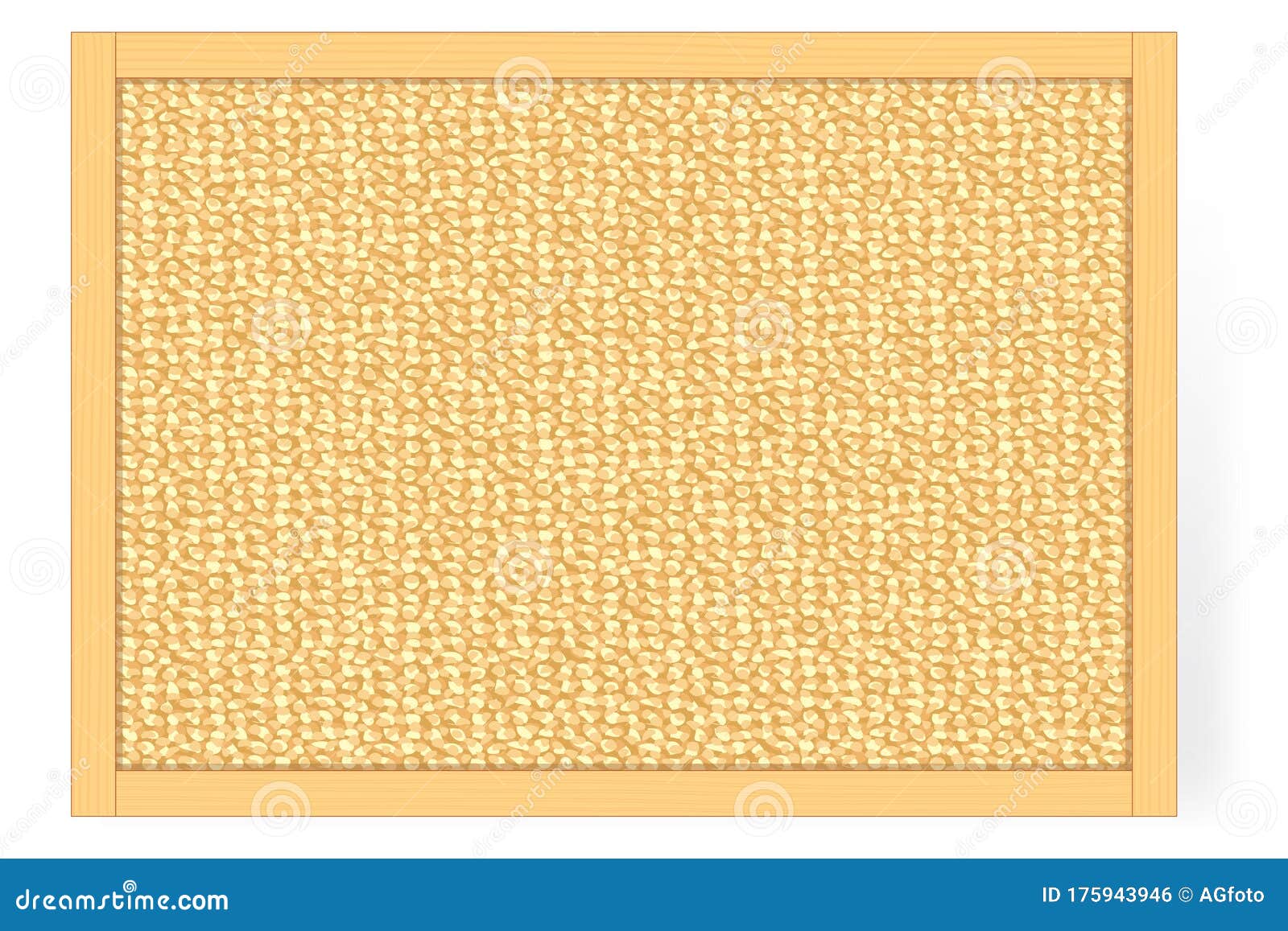Cork board vector stock vector. Illustration of announcement - 175943946