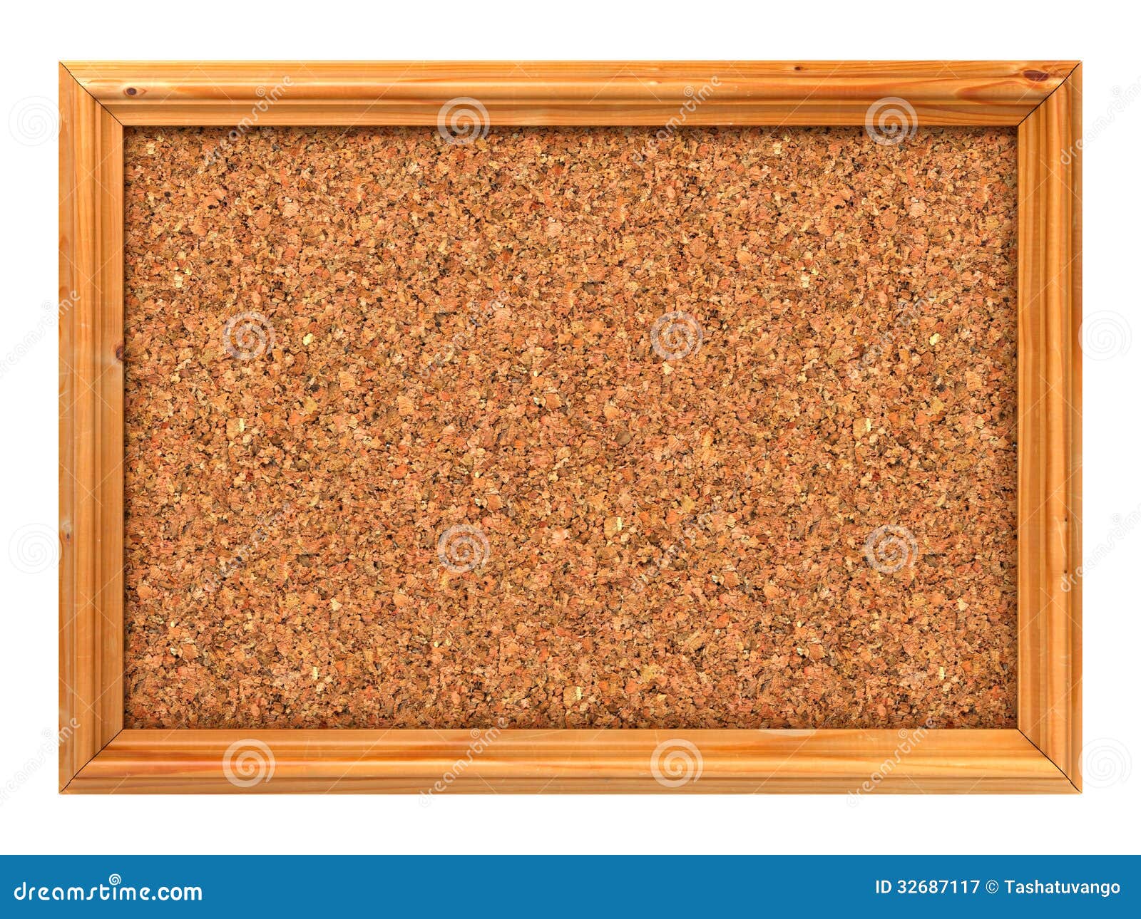 Cork Bulletin or Message Board. Stock Image - Image of surface ...