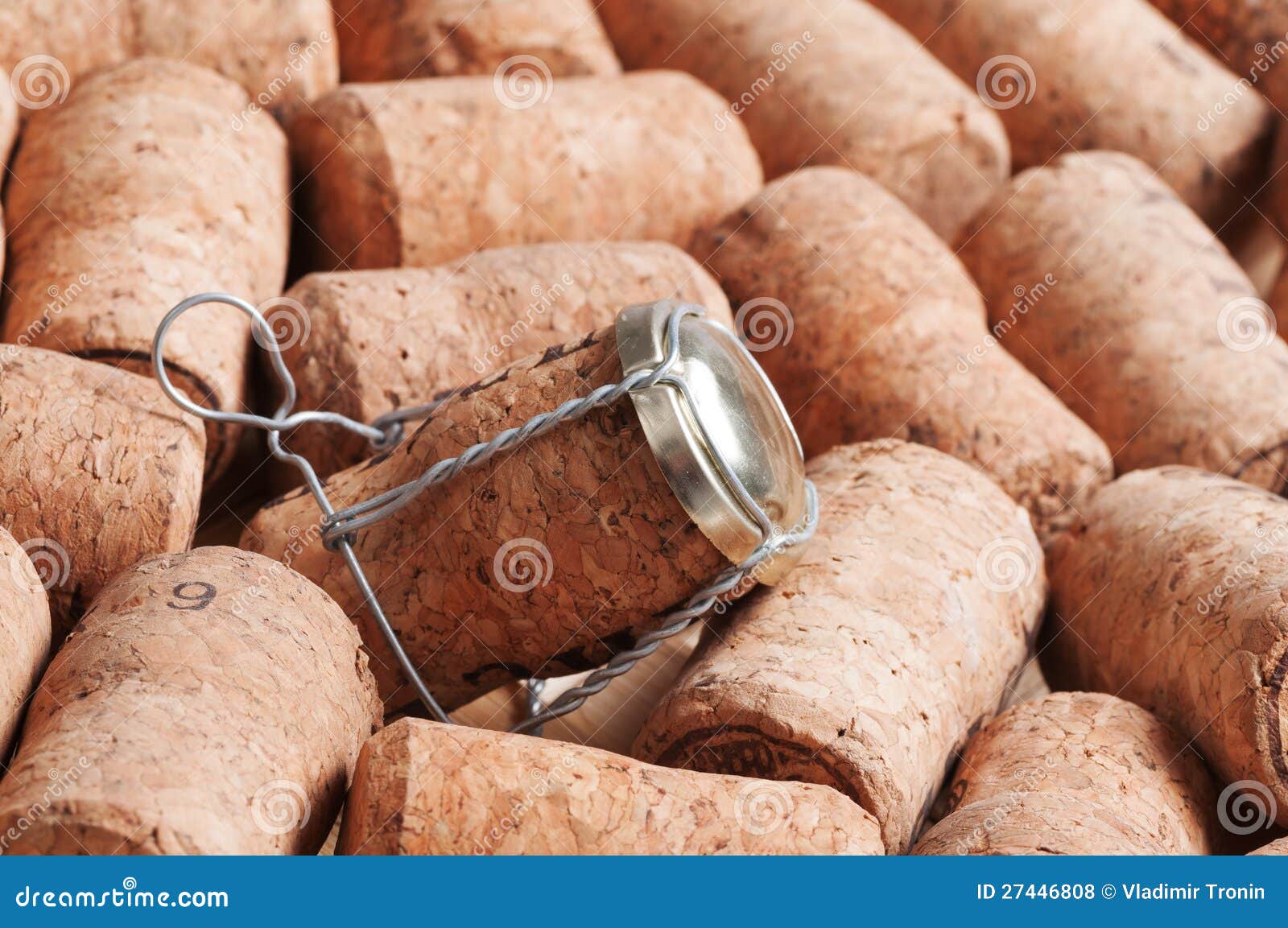 Cork from champagne stock photo. Image of wine, material - 27446808