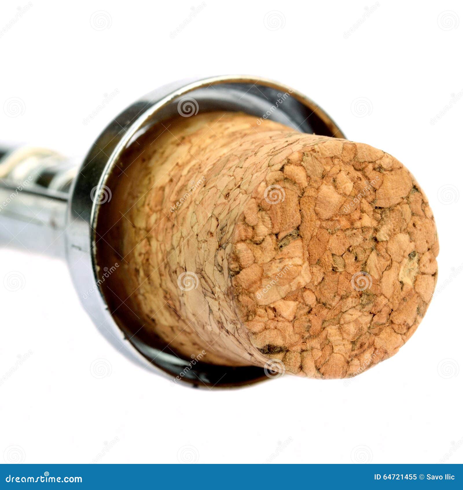 Cork stock image. Image of tool, white, texture, corkscrew - 64721455