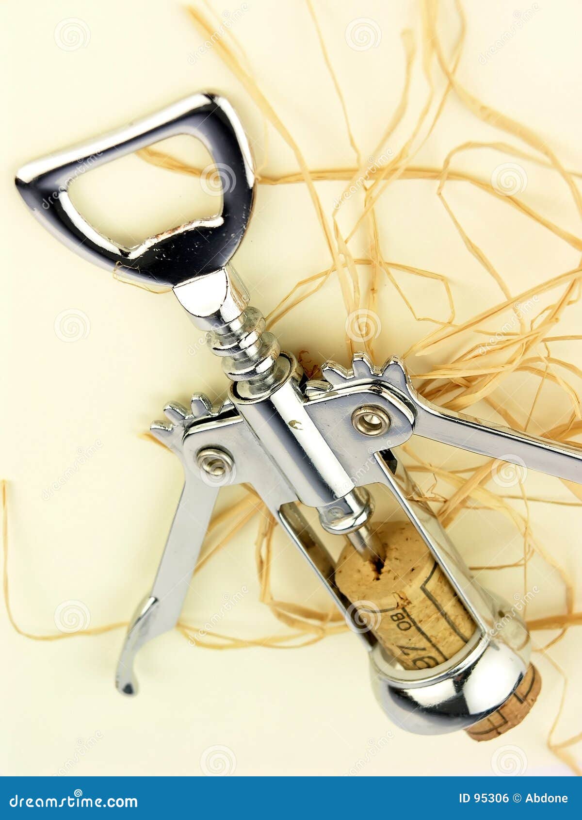 Cork In The Corkscrew Picture. Image: 95306