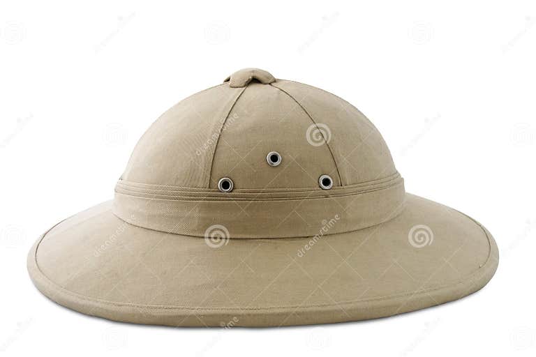 Cork helmet stock photo. Image of headgear, background - 9613786
