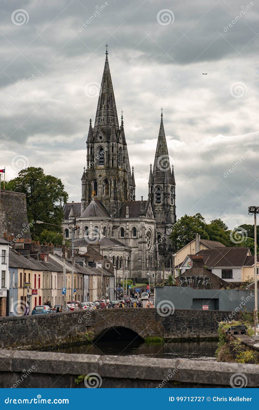 CORK, IRELAND - AUGUST 19, 2017: City Center of Cork, Ireland Editorial ...