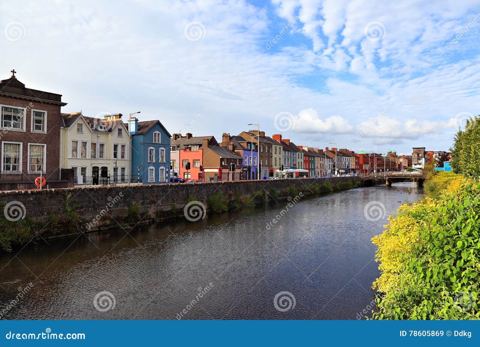 Cork, Ireland stock image. Image of river, water, architecture - 78605869