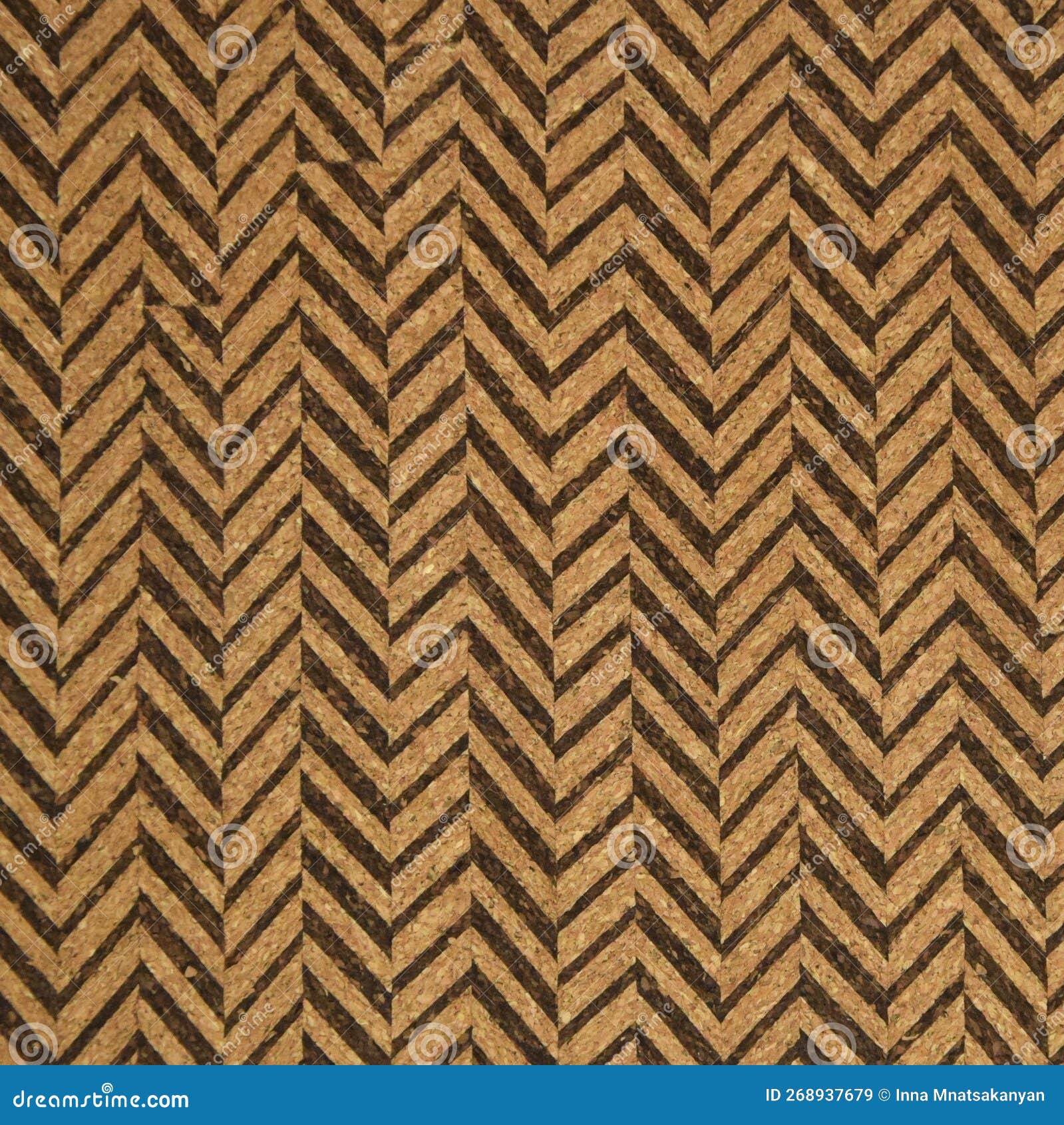 Cork Material Texture with Chevron Herringbone Pattern Stock Image ...