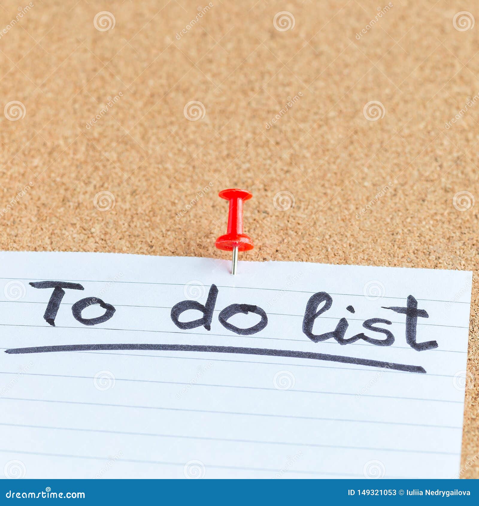 Cork Memory Board with Blank Piece of Paper, To Do List, Bulletin Board ...