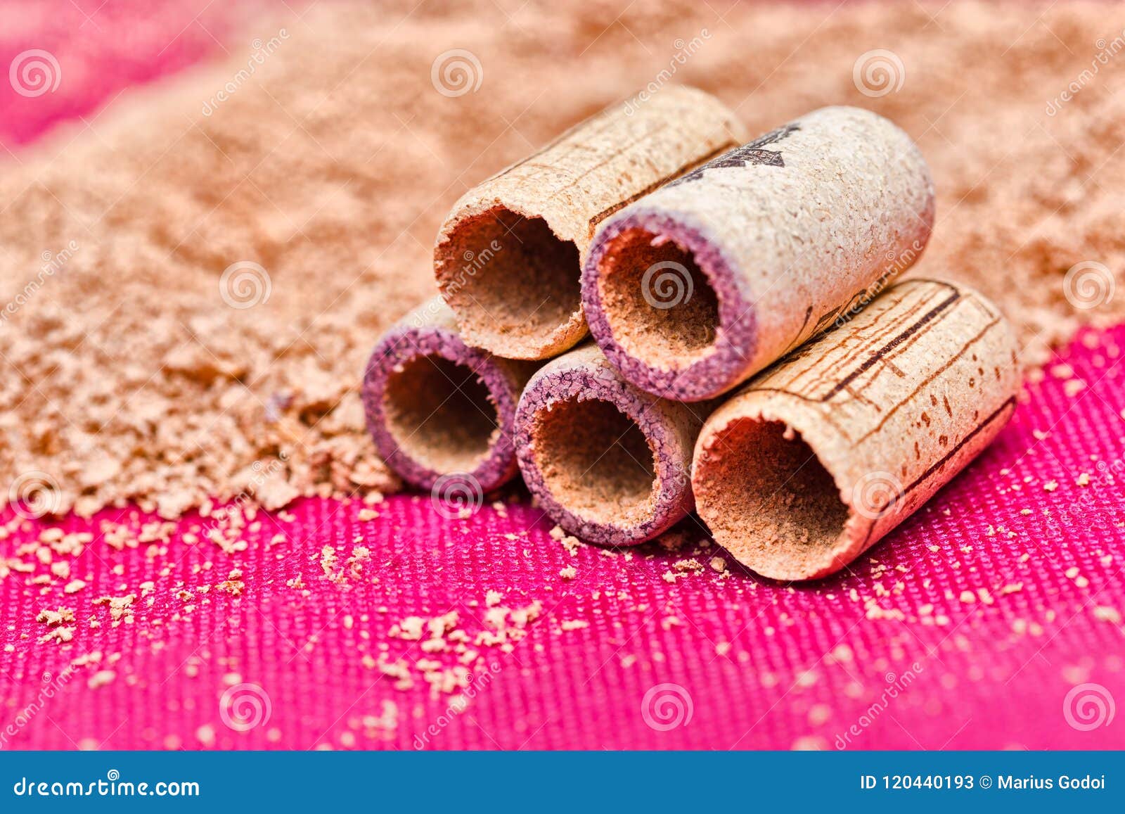 Cork planters preparation stock image. Image of cork - 120440193