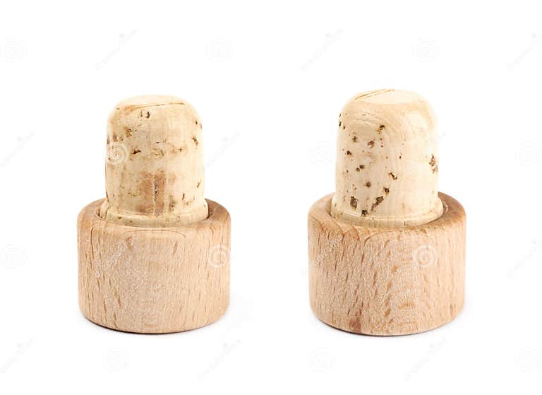 Cork plug isolated stock image. Image of cylinder, gourmet - 93118183