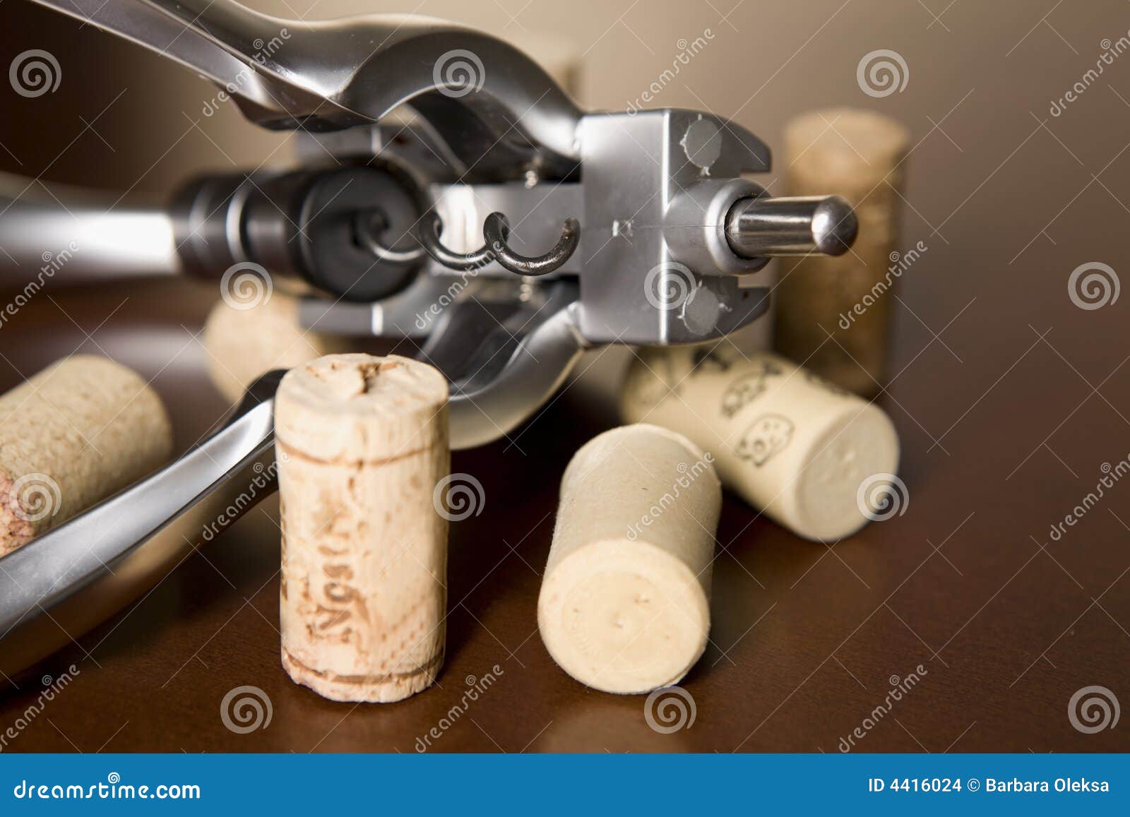 Cork-screw stock photo. Image of wine, grape, fermenting - 4416024