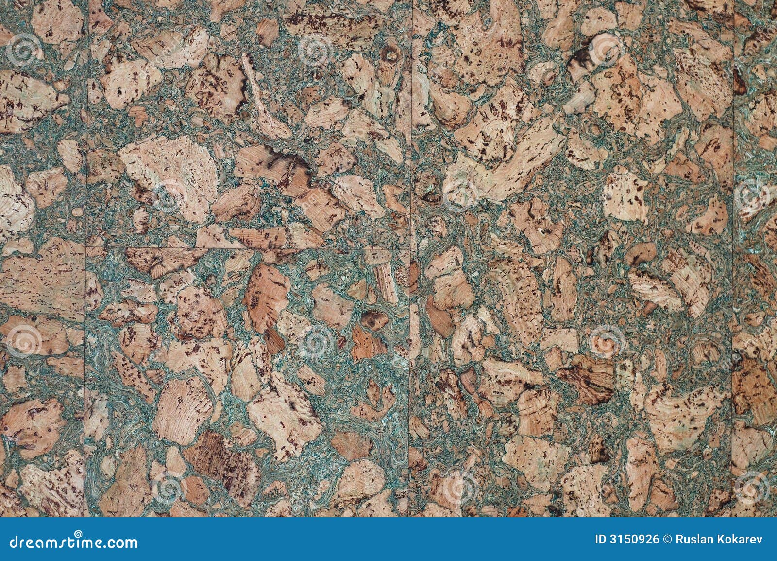 Cork texture stock photo. Image of wallpaper, green, colored - 3150926