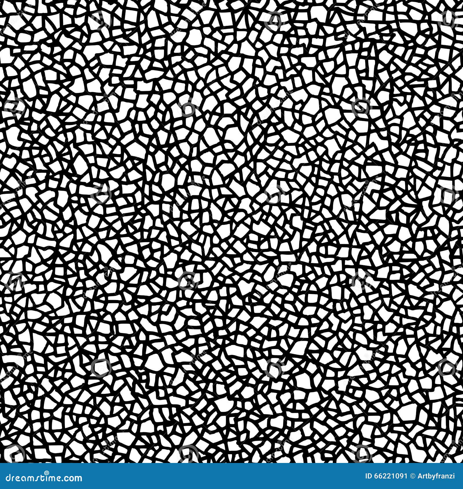 Cork Wall, Cracks, Mosaic, Glass Splinter - Seamless Pattern Stock ...