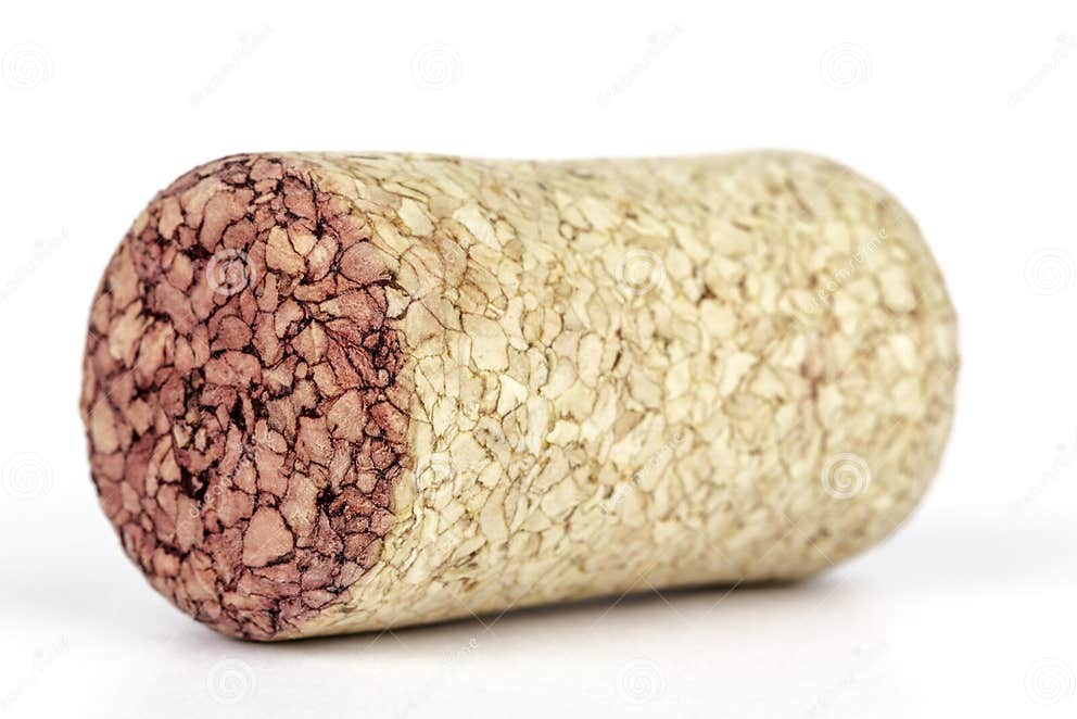 Cork of wine stock photo. Image of stain, natural, plug - 37452830