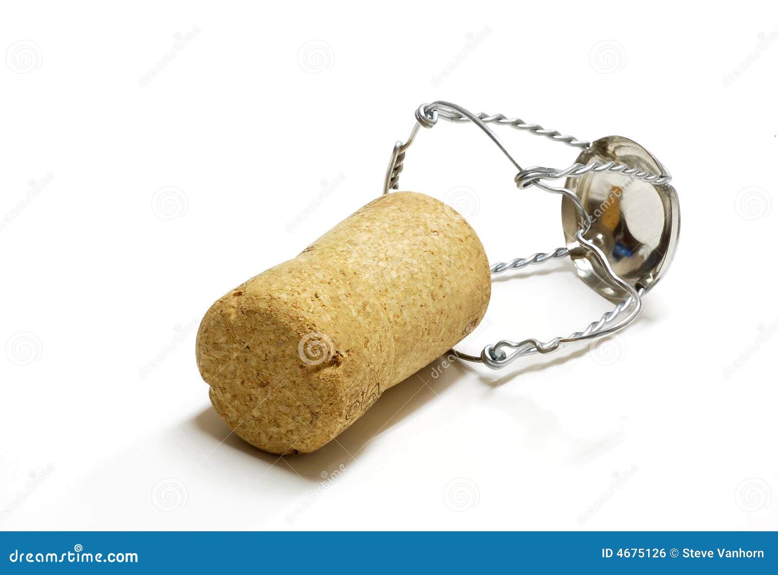 Cork and wire stock photo. Image of champagne, close, wire - 4675126