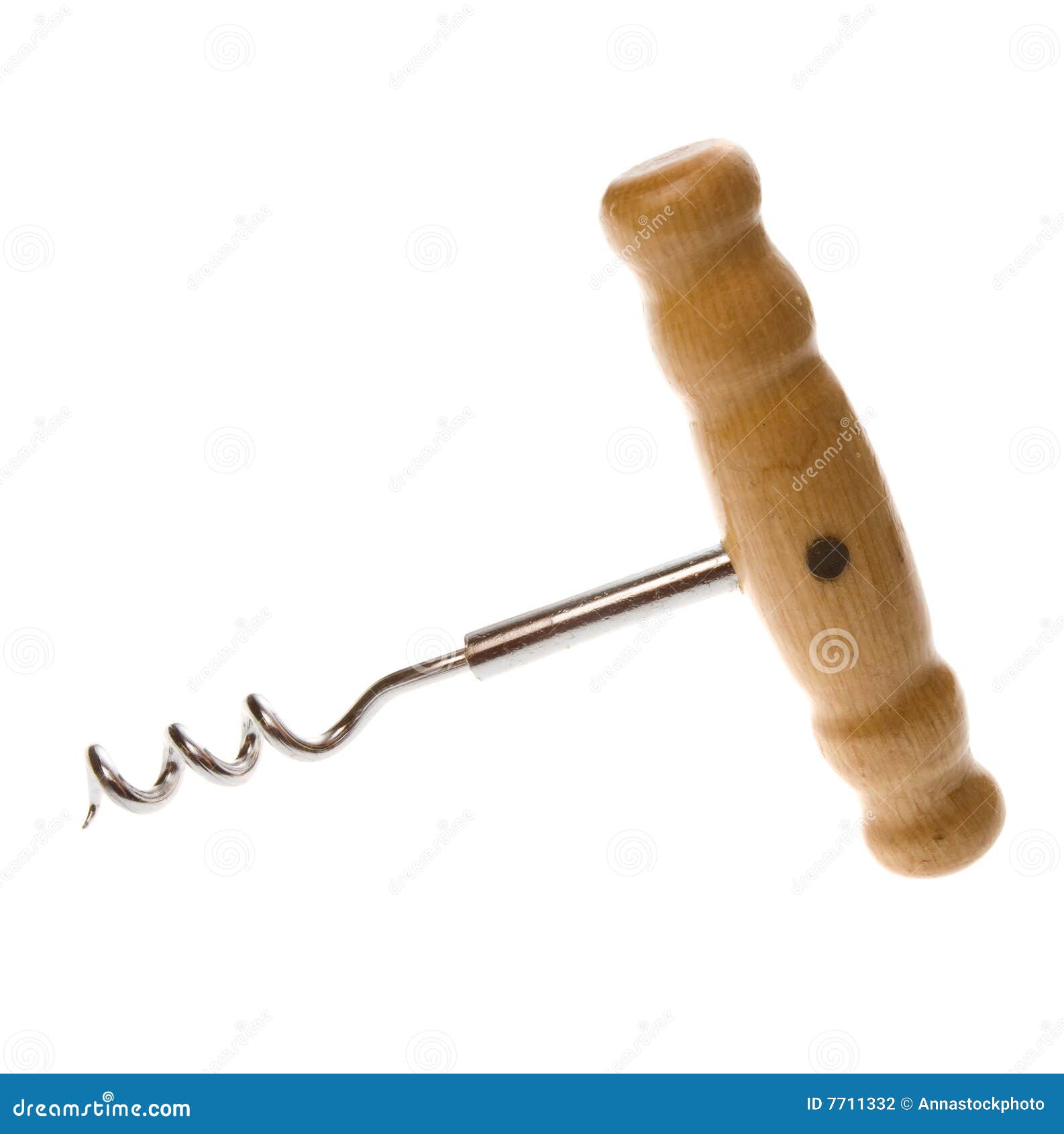 Corkscrew stock photo. Image of chrome, isolated, vintage - 7711332