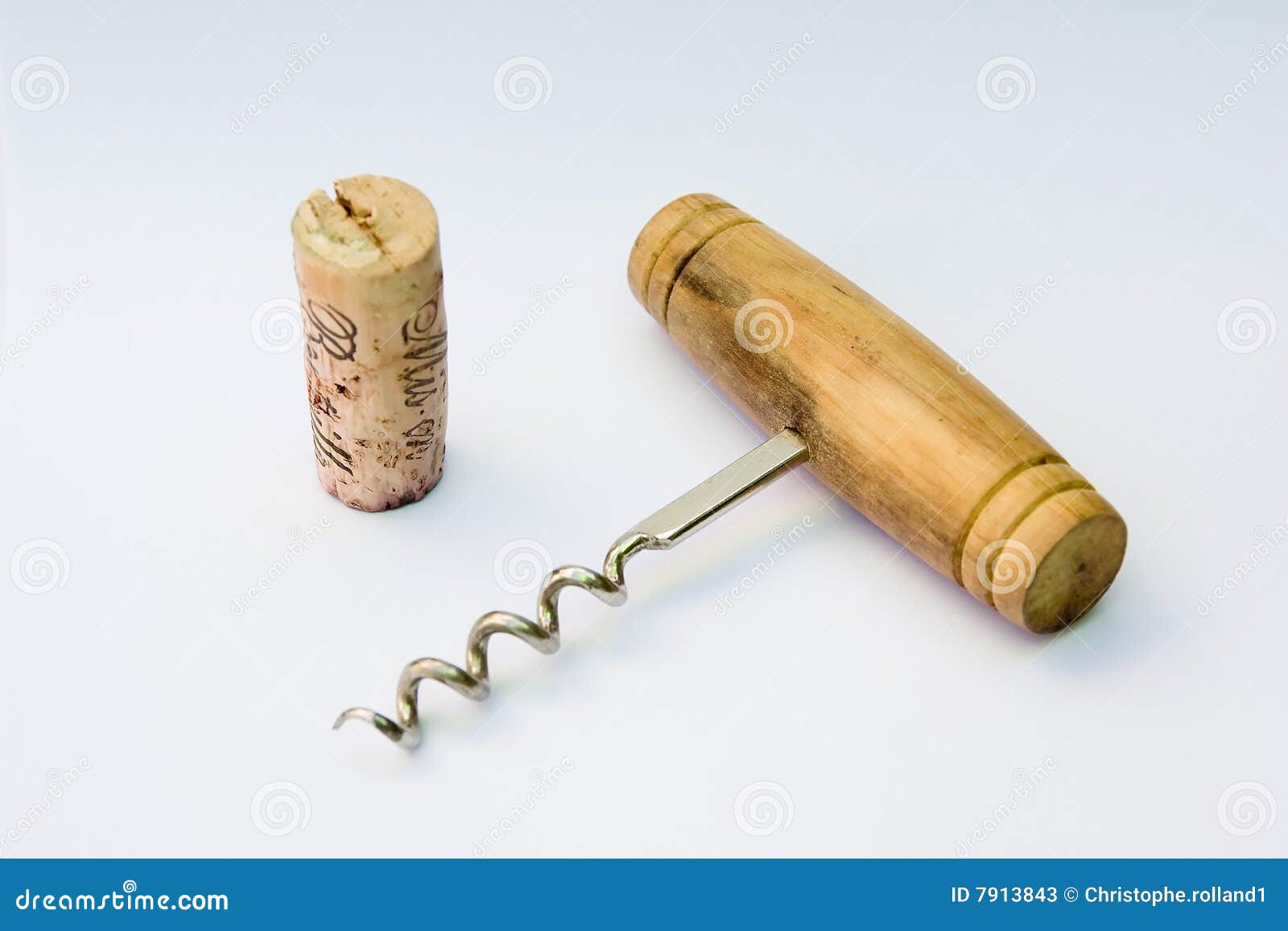 Corkscrew stock image. Image of corkscrew, vines, bottle - 7913843