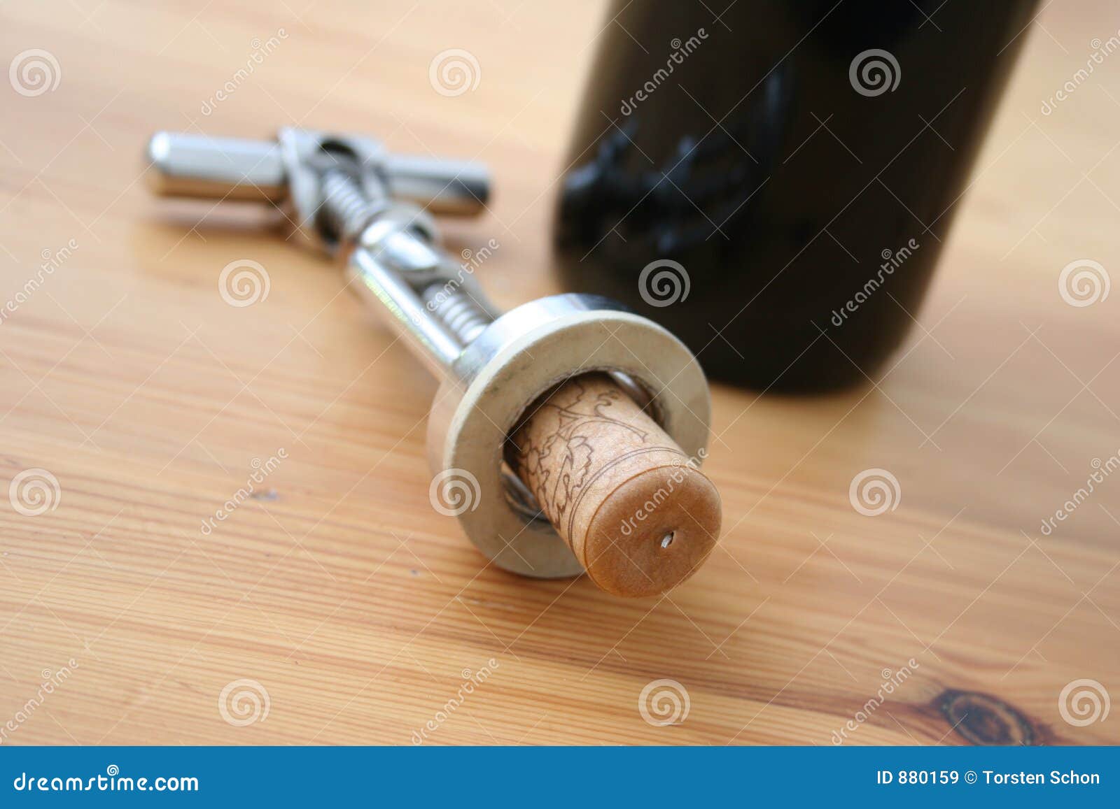 Corkscrew stock image. Image of dining, closeup, culinary - 880159