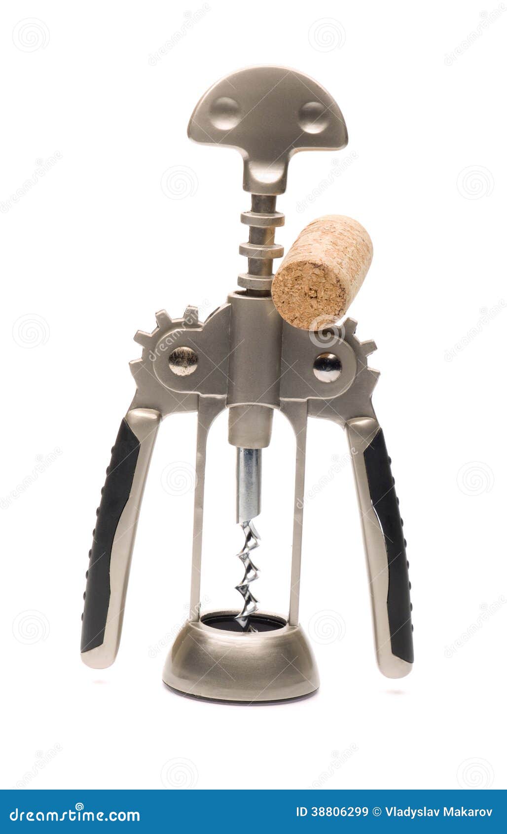 Corkscrew stock image. Image of spiral, iron, mechanism - 38806299