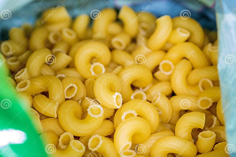 Corkscrew Noodles Cellentani Stock Photo - Image of heap, closeup: 38955010
