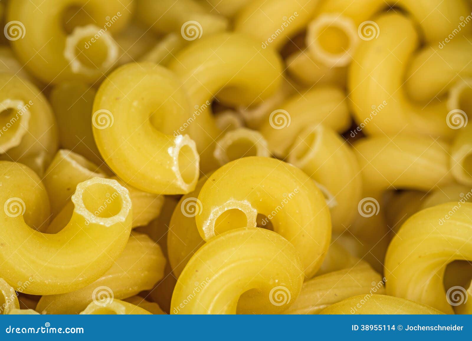 Corkscrew Noodles Cellentani Stock Photo - Image of gold, diet: 38955114