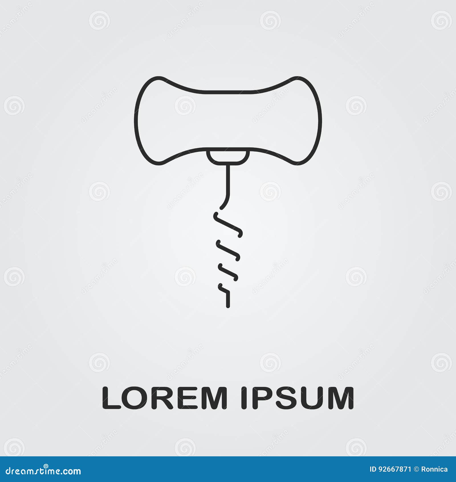 Corkscrew Outline Stock Illustrations – 3,679 Corkscrew Outline Stock ...